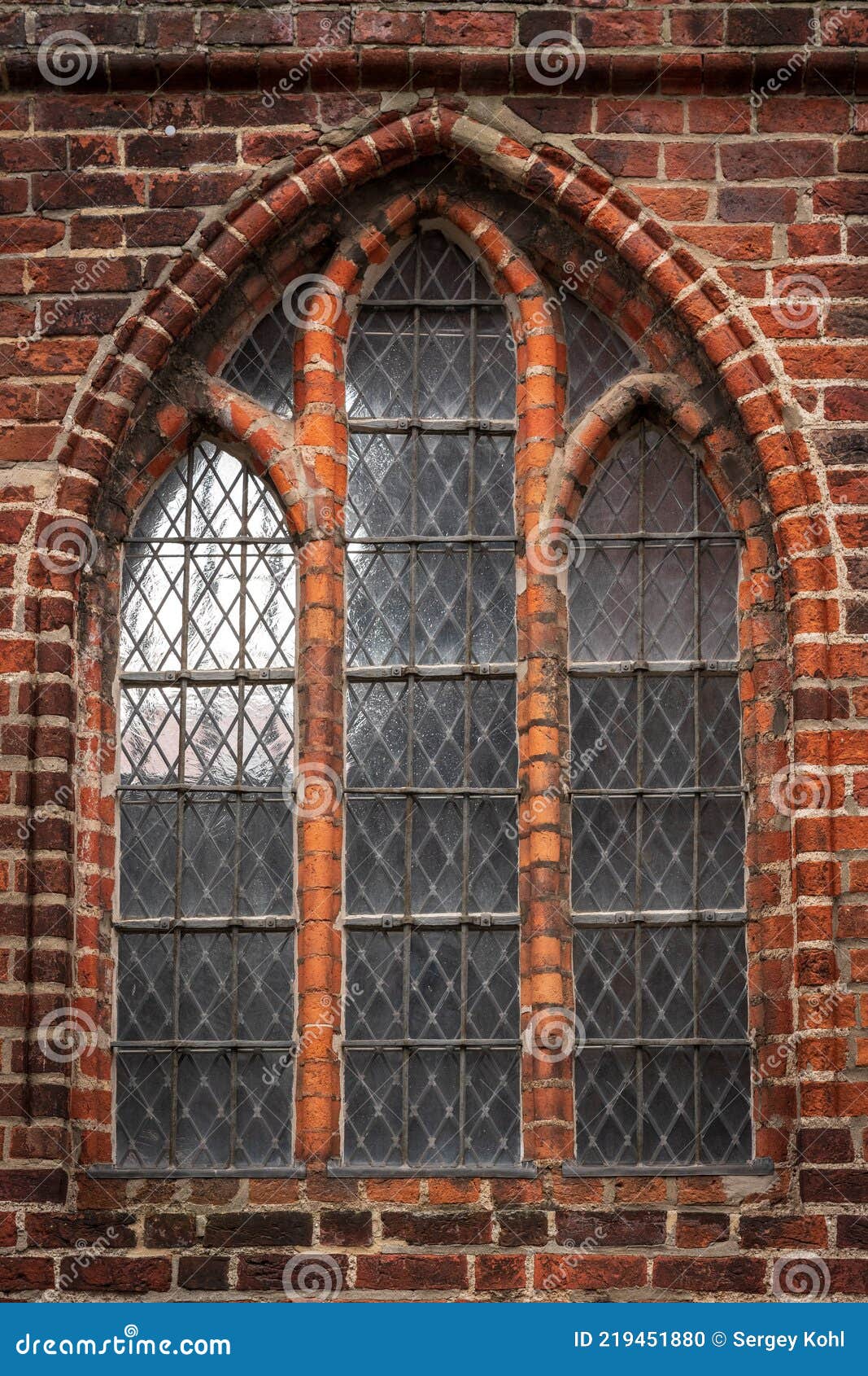 Old Windows in the Gothic Style. Stock Photo - Image of ancient ...