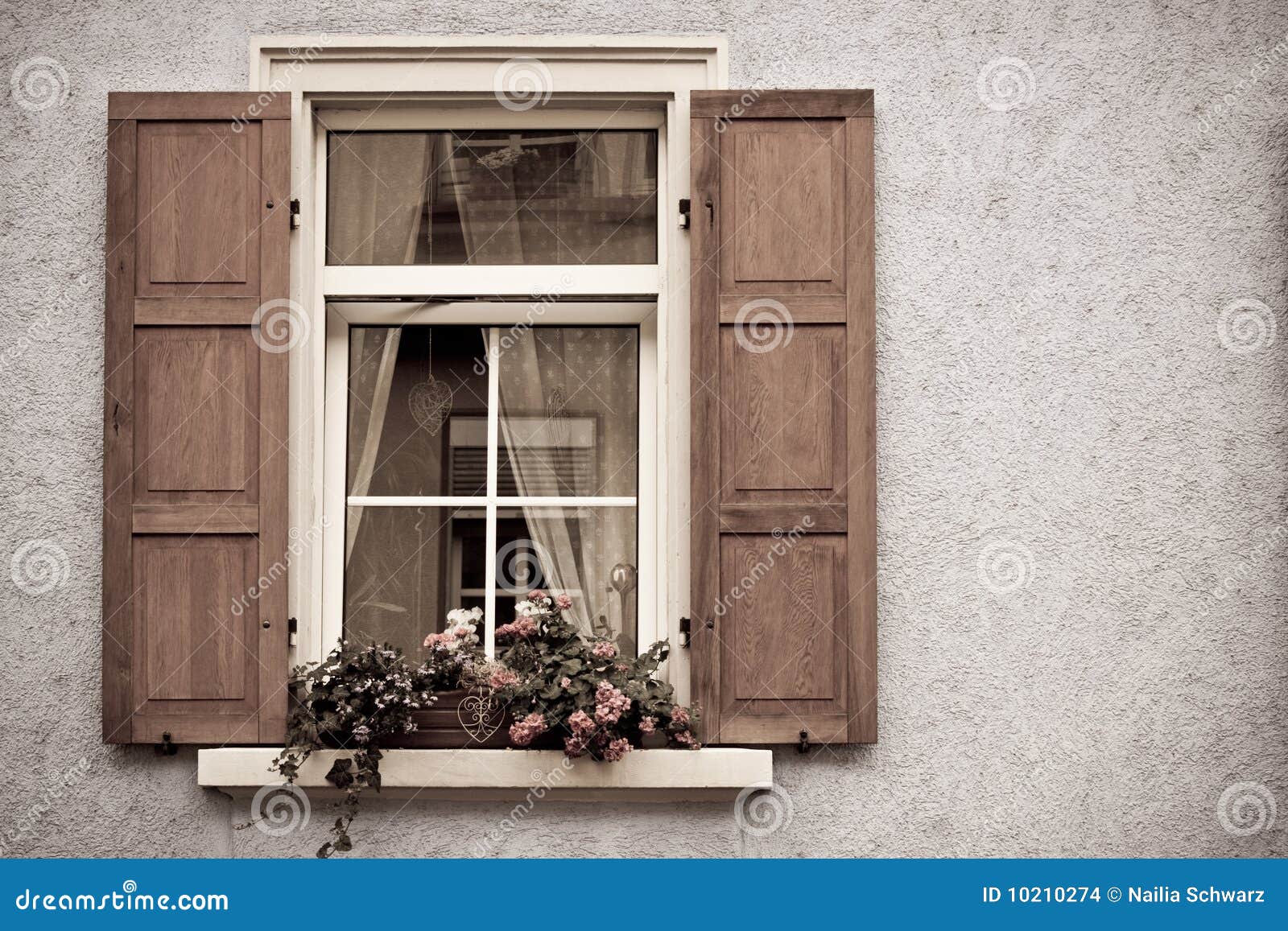 Old Windows and Shutters stock photo. Image of shutter - 10210274