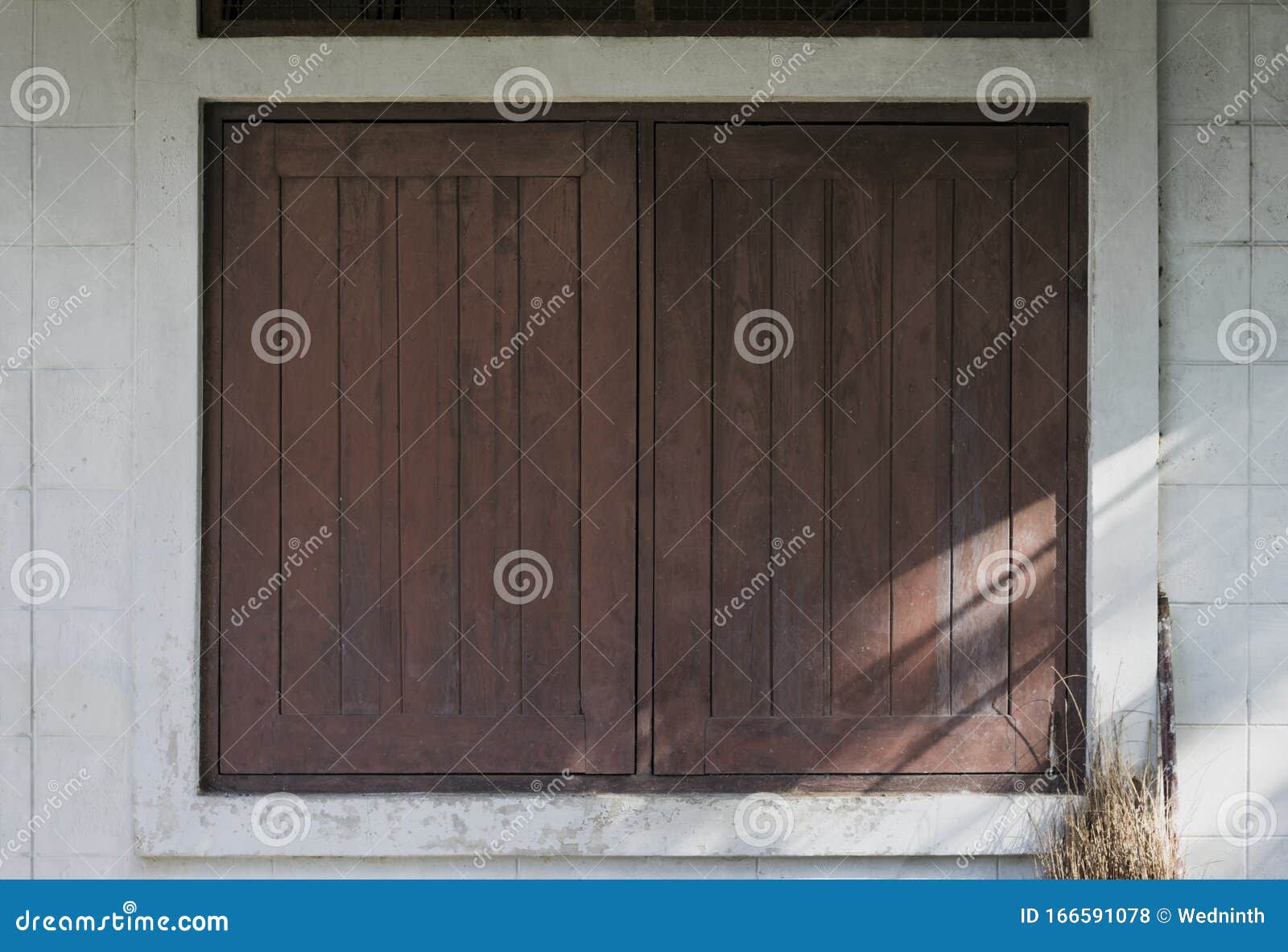 Old Windows and Wall Background Photo Stock Photo - Image of ...