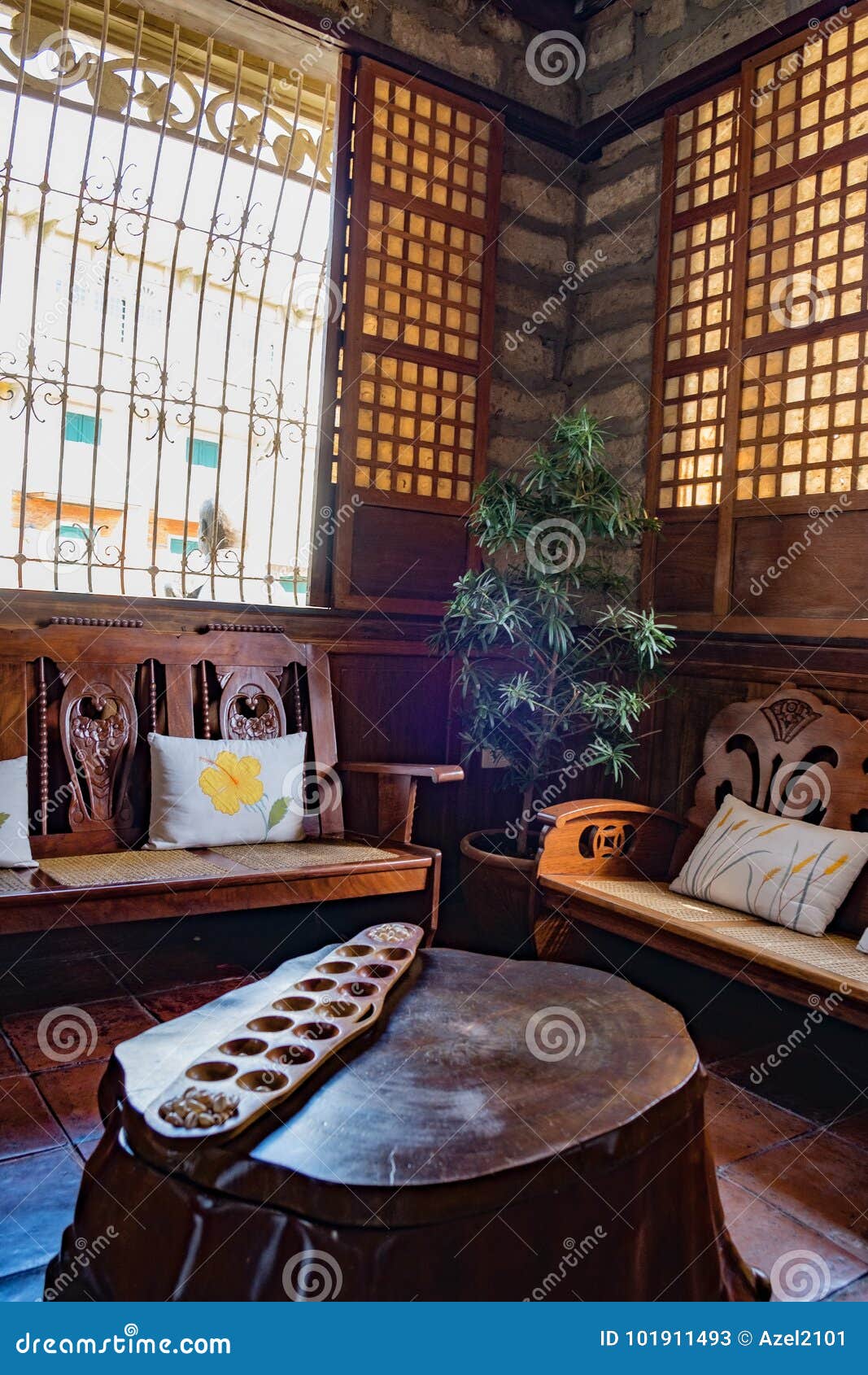 Capiz Mother Of Pearl Window Surface Detail Royalty-Free Stock Photo ...