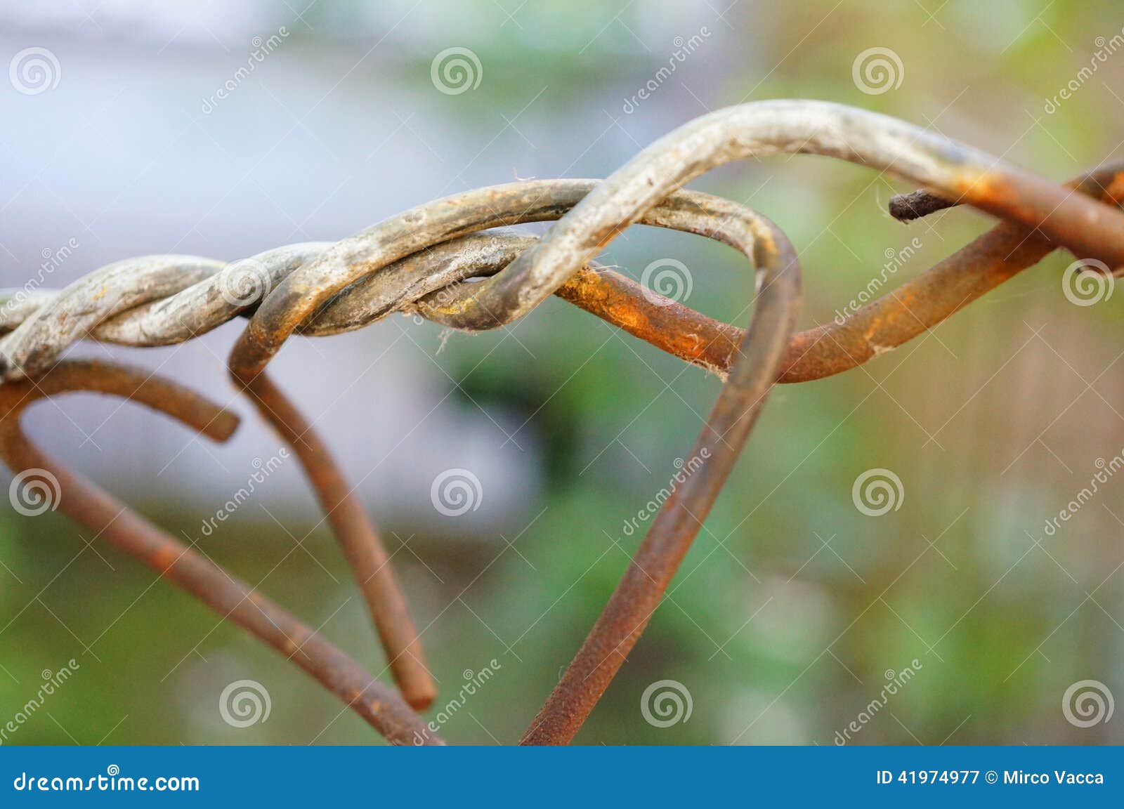 Old wire stock image. Image of rusty, wire, material - 41974977