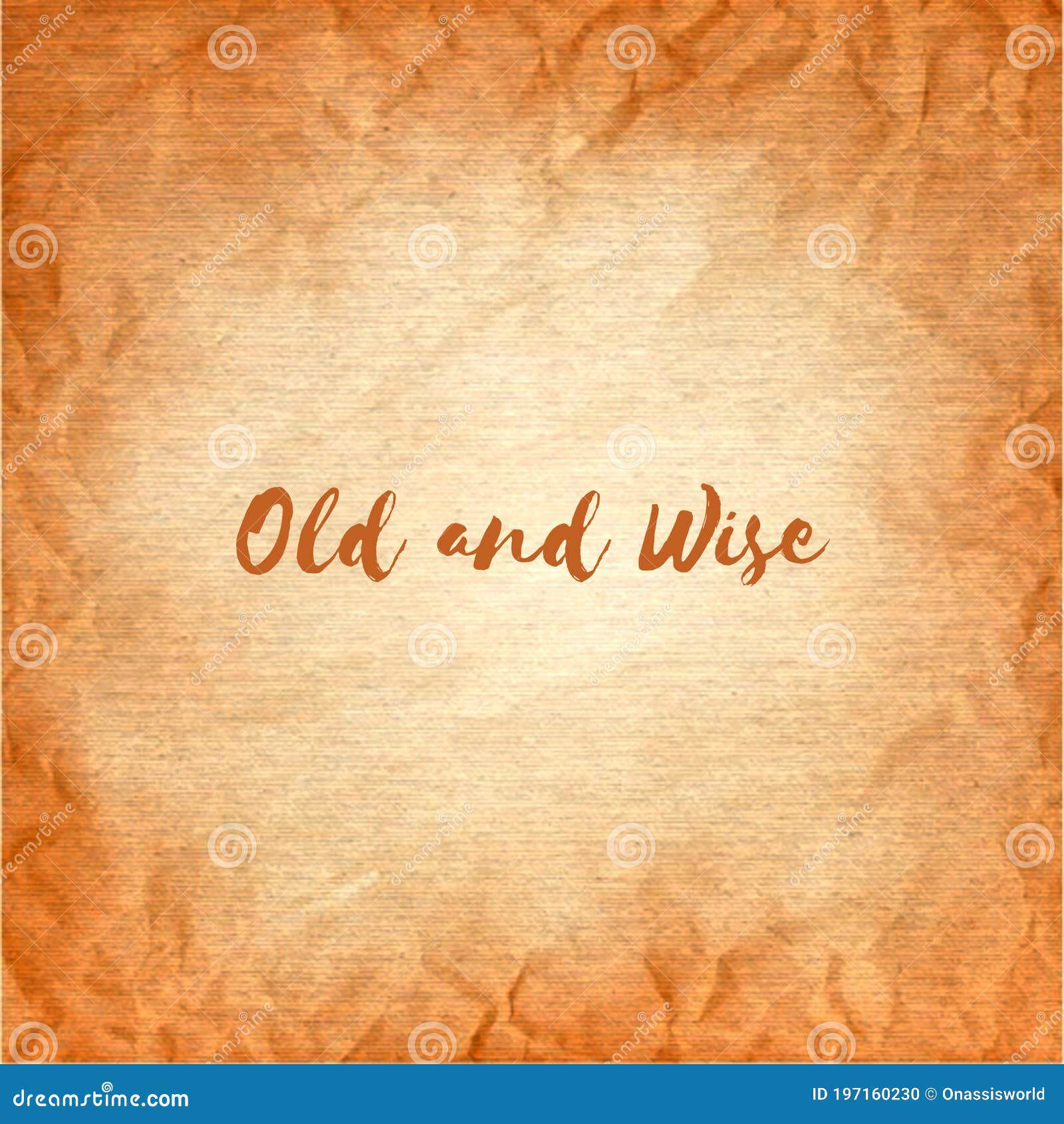 Old and Wise Abstract Background Illustration Stock Illustration ...