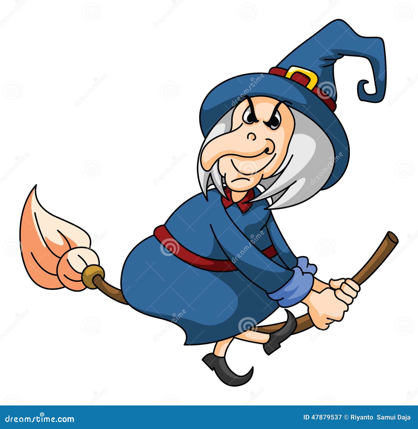 Old Witch stock vector. Illustration of halloween, witch - 47879537