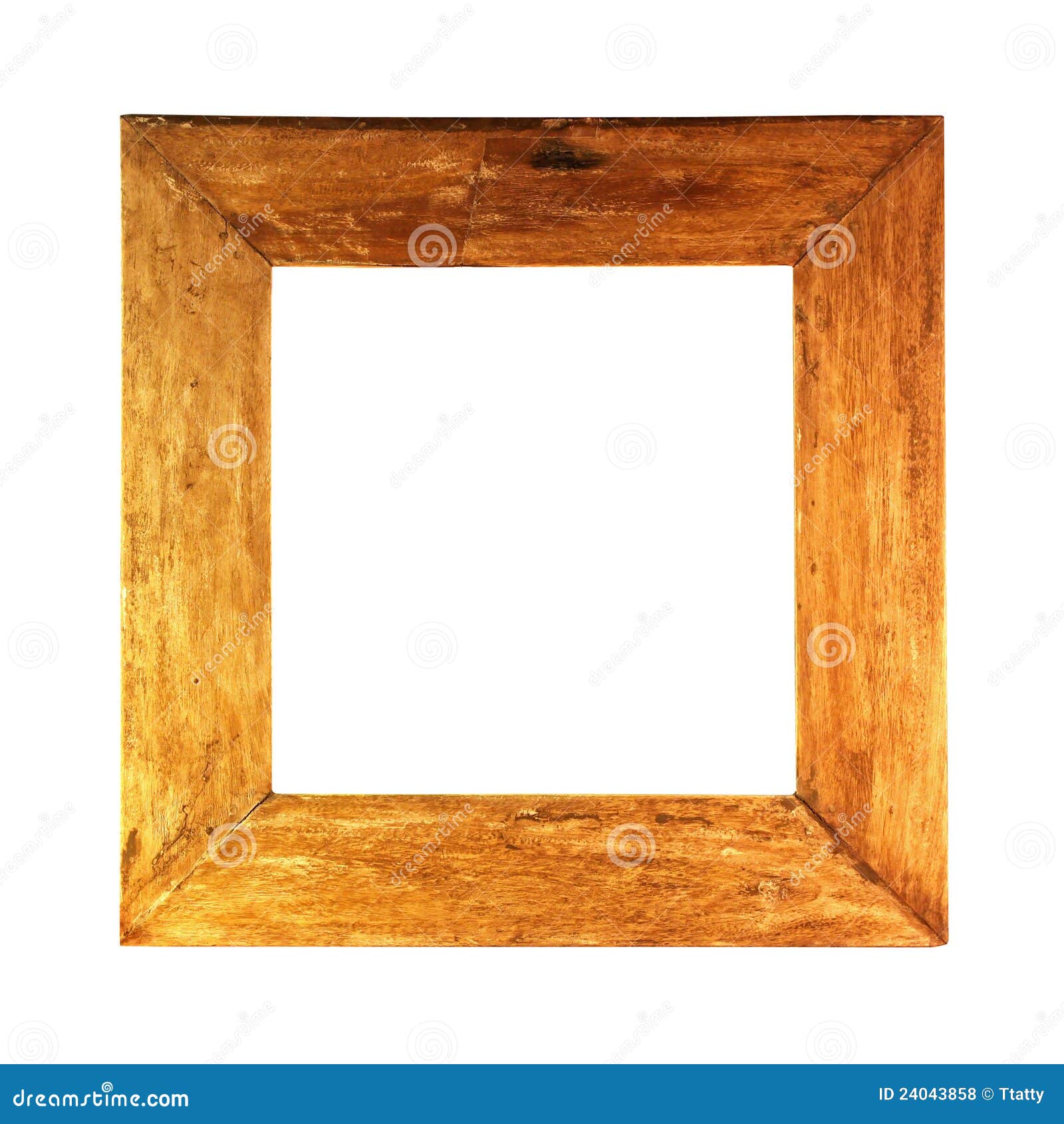 Old wodden frame stock photo. Image of clipping, empty - 24043858