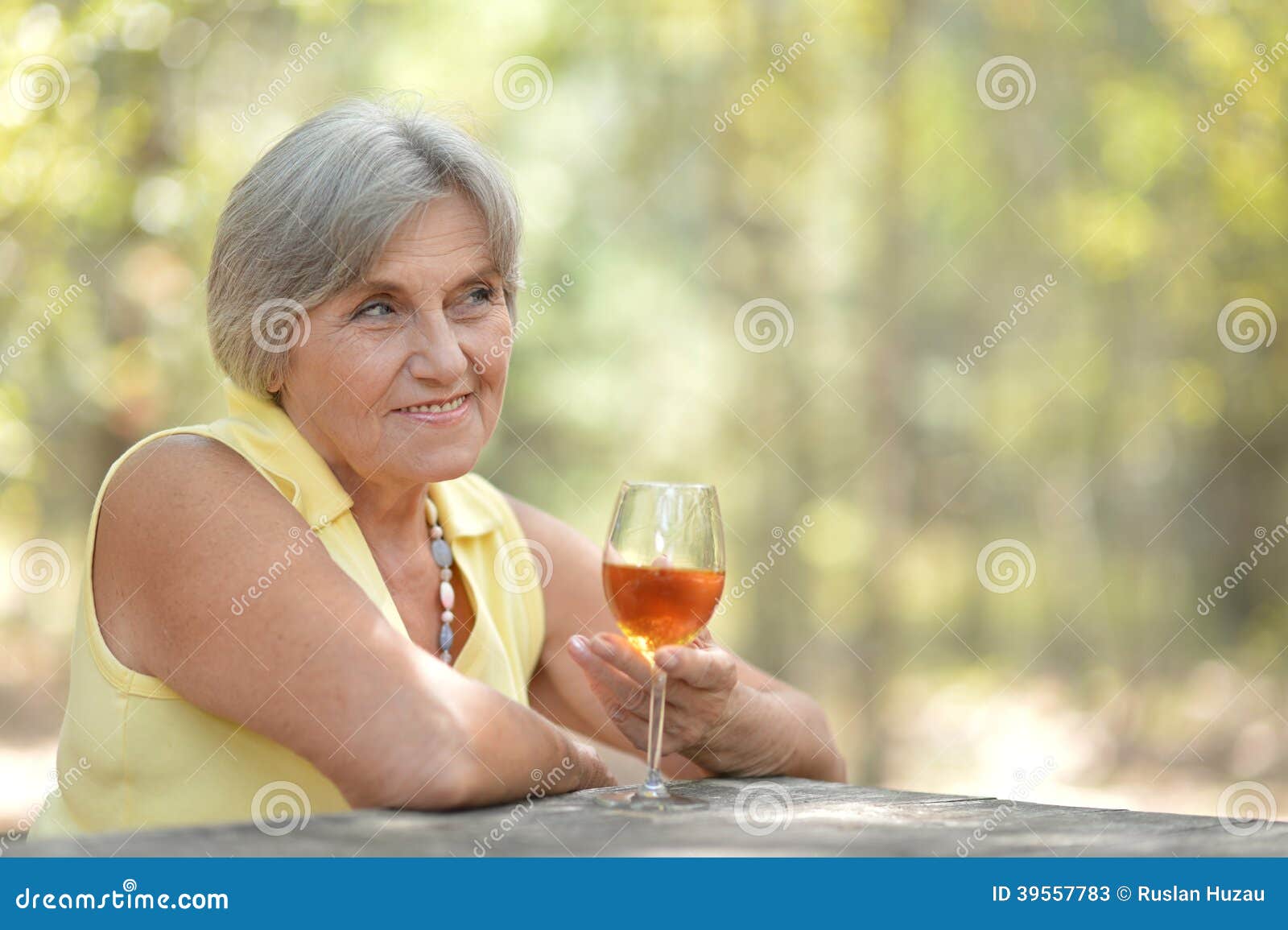 Middle Aged Women Drinking Wine