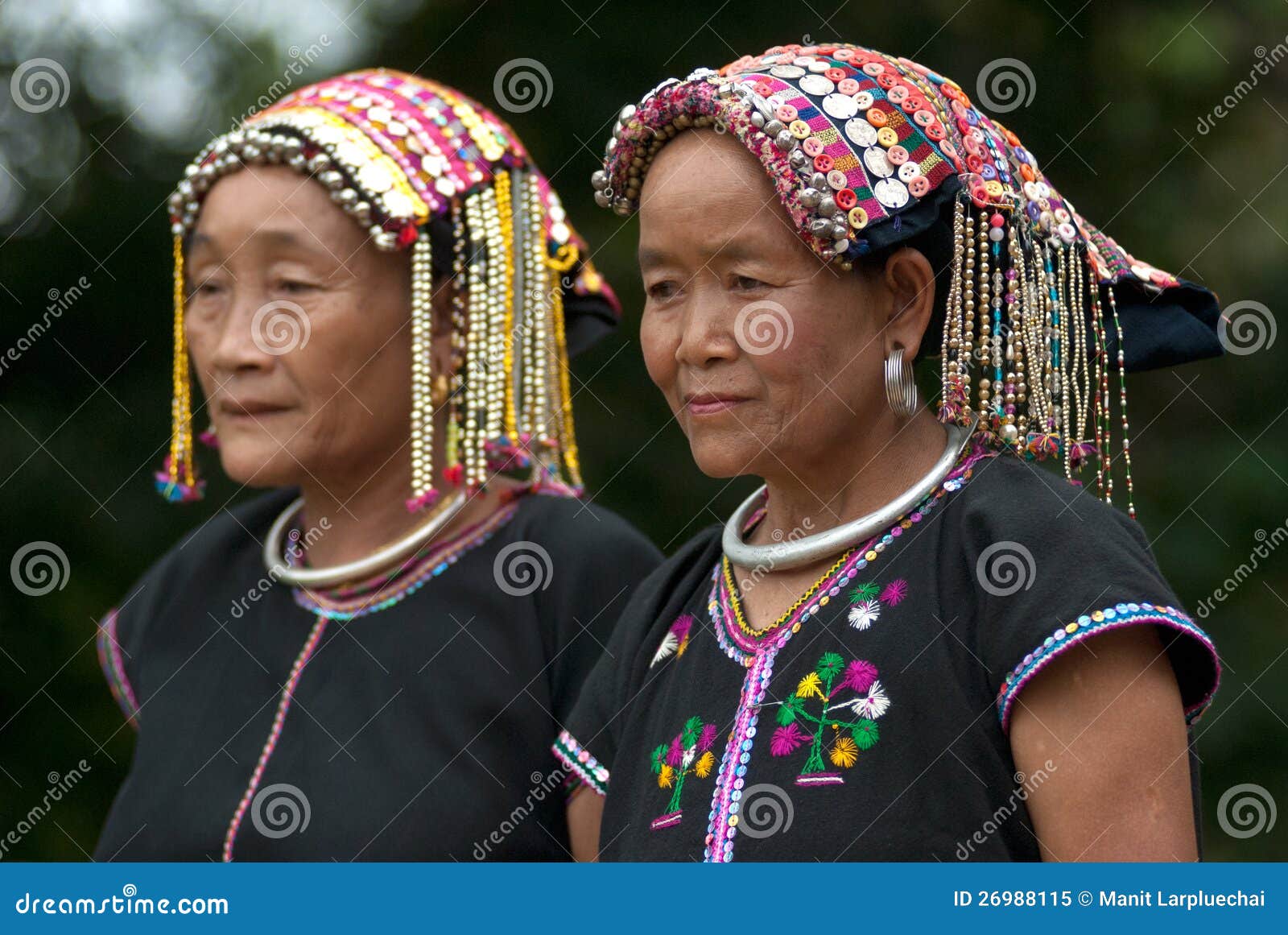 Old Woman Khmu Hill Tribe . Editorial Image - Image of people, cheerful ...