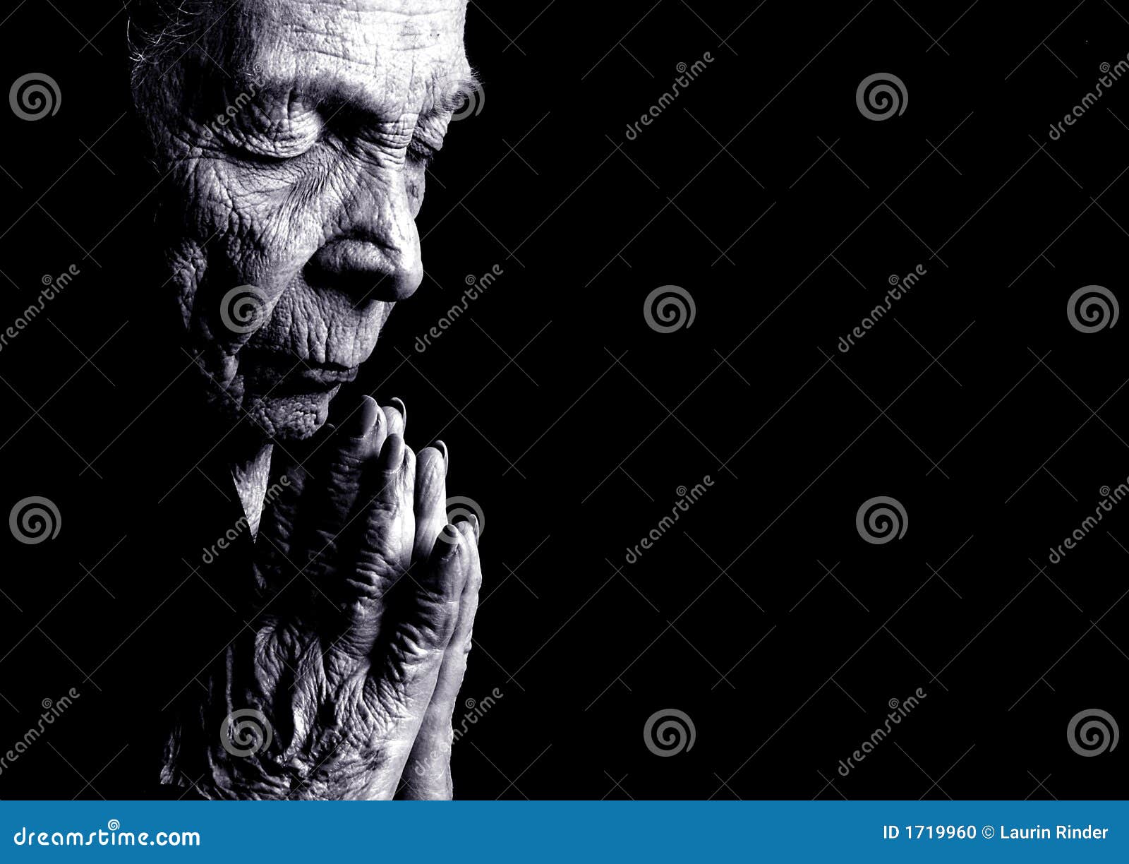 Old Woman Praying stock photo. Image of sepia, hands, synogue - 1719960