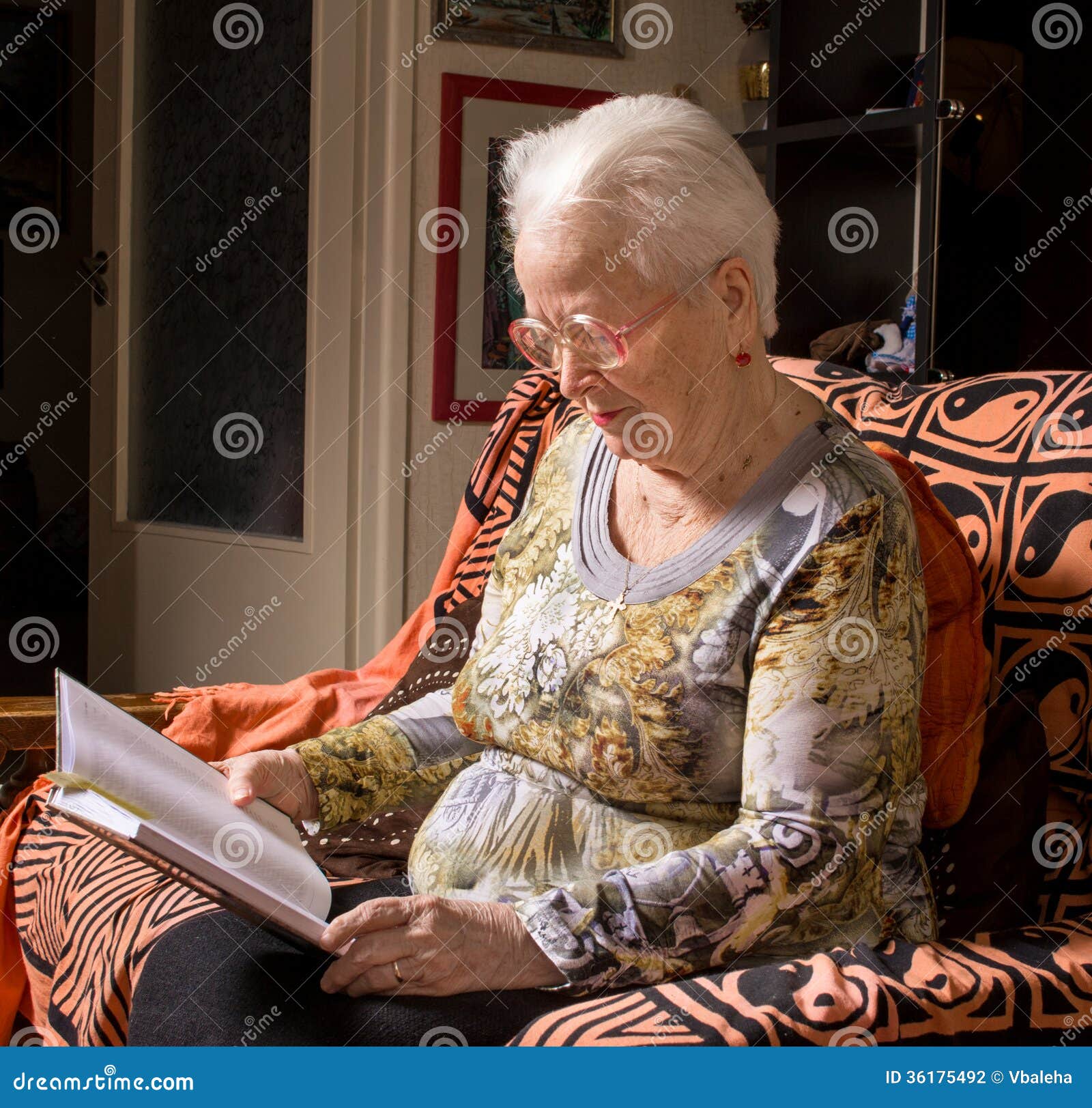 Old woman stock photo. Image of home, elderly, retirement - 36175492