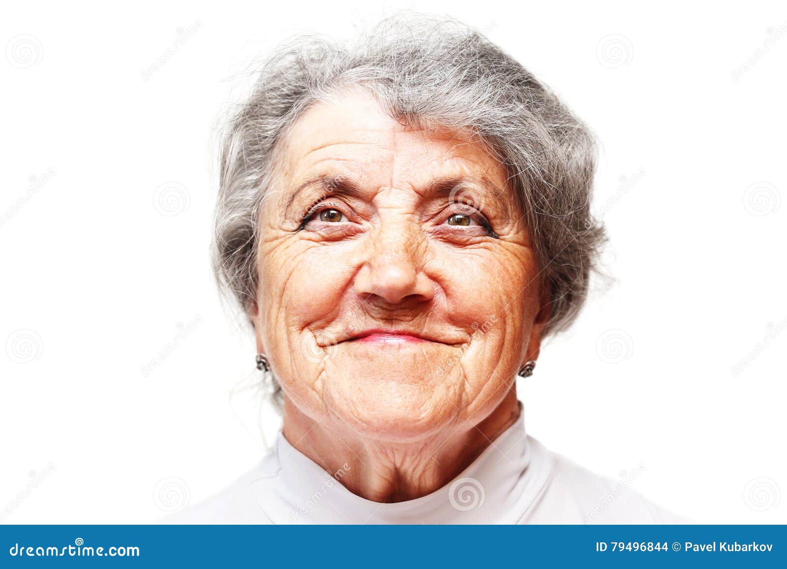 Old woman smile face stock photo. Image of lovely, caucasian - 79496844