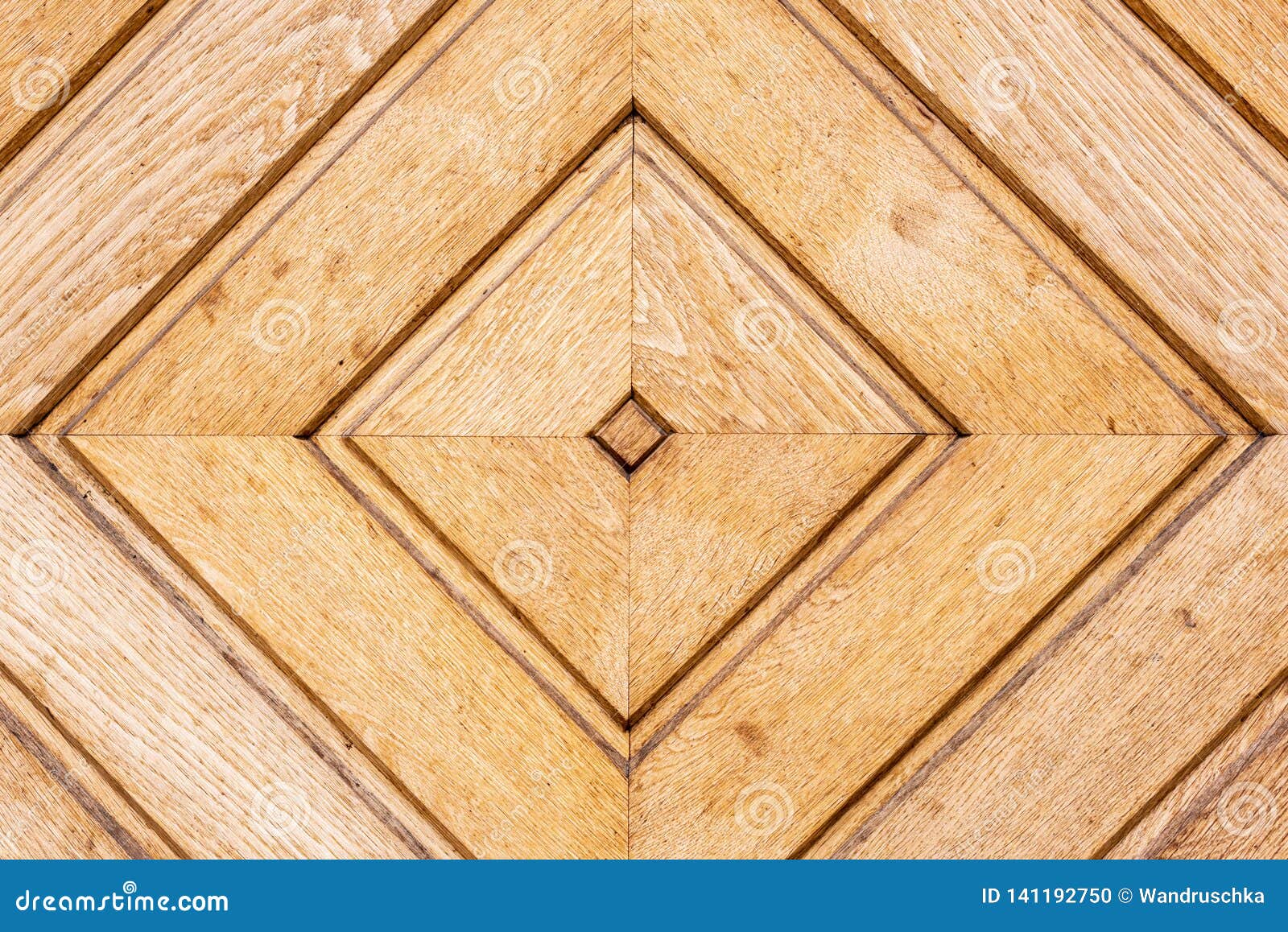 Old Wood with Beautiful Square Pattern Stock Photo - Image of ...