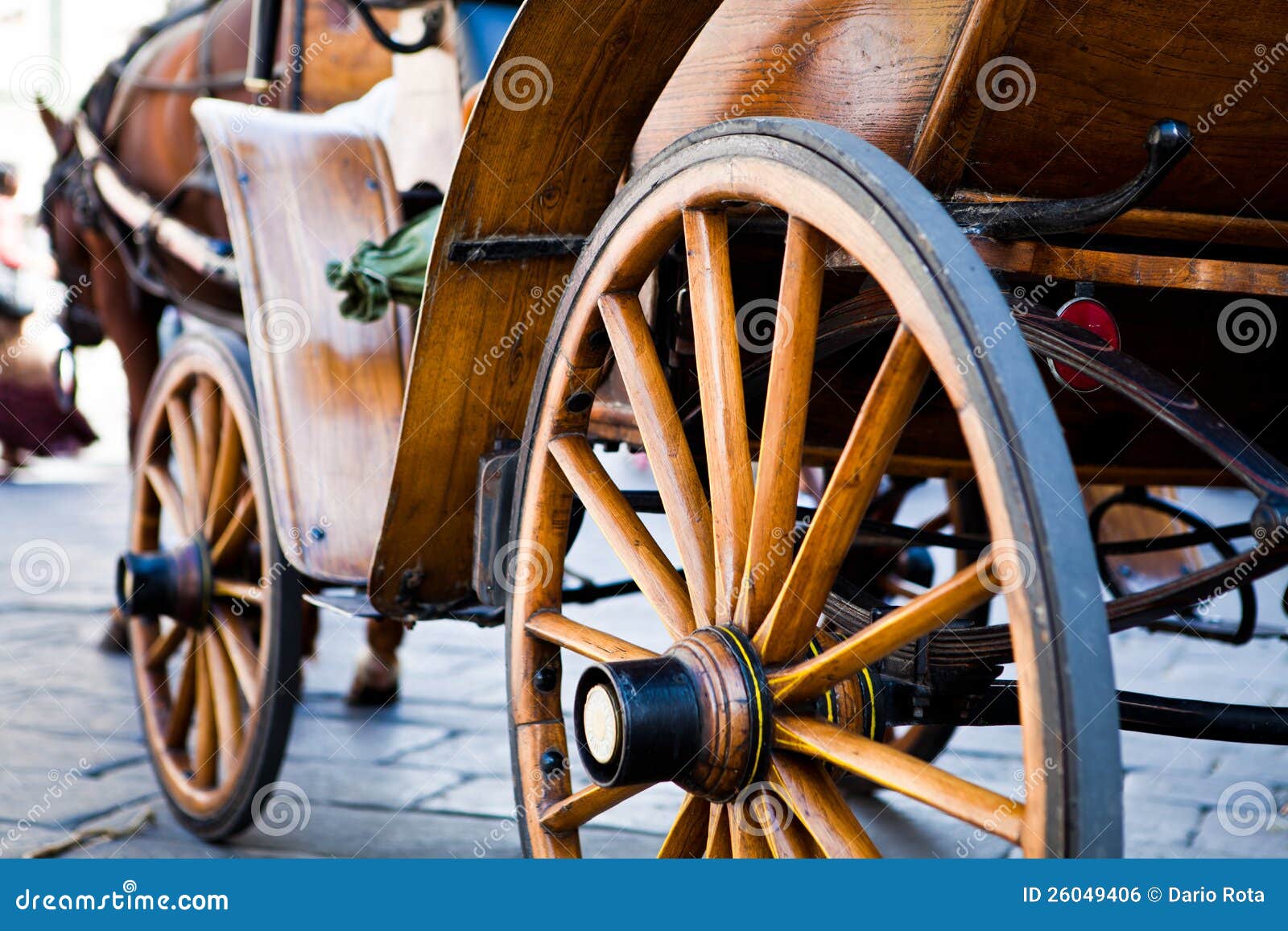 Old wood carriage stock photo. Image of culture, europe - 26049406