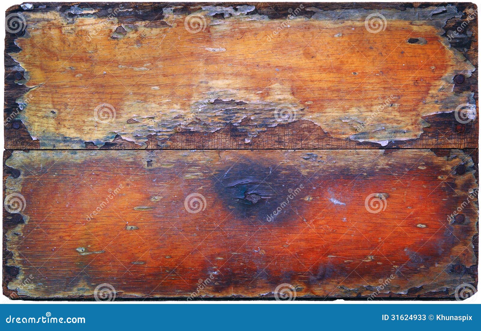 Old Wood with Damage on Texture Stock Image - Image of darken, aged ...
