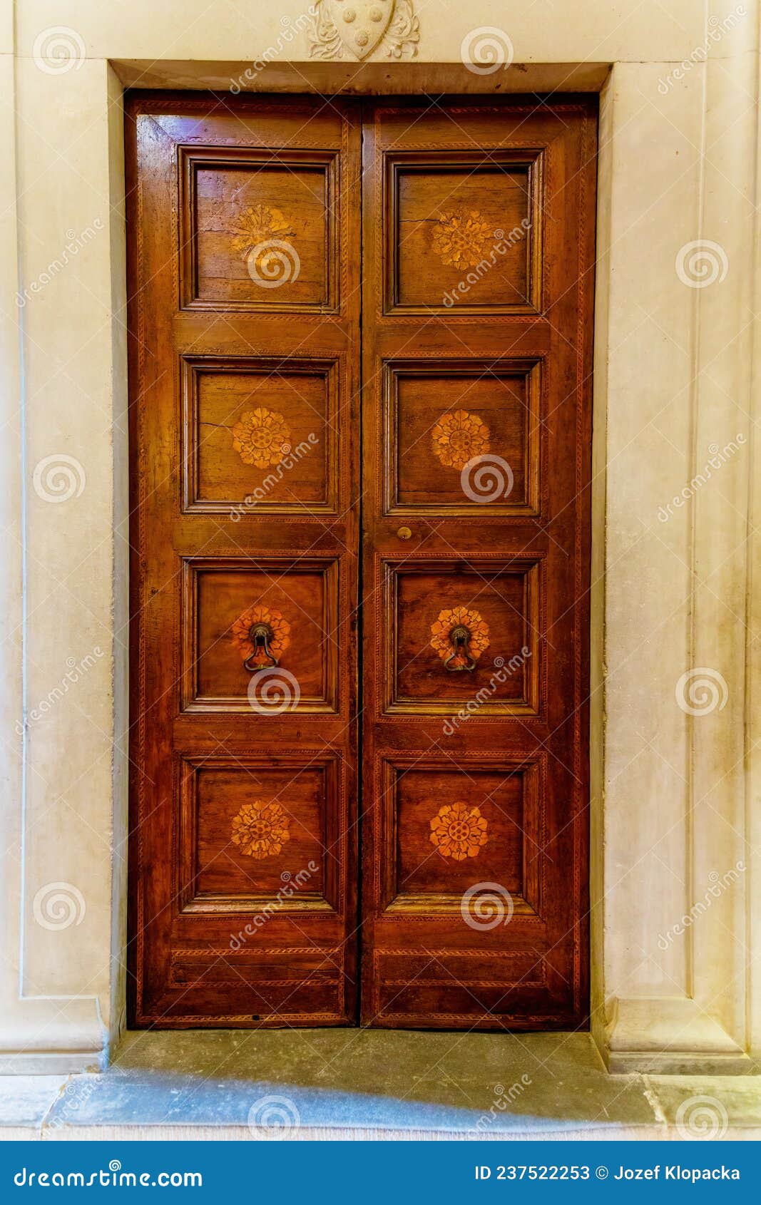 Old Wood Door, Rustical Style. Stock Image - Image of design ...
