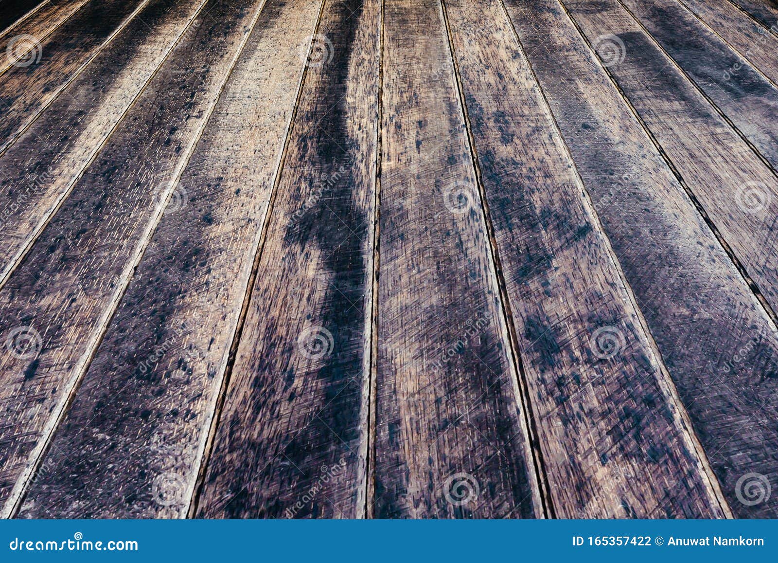 Old Wood Floor Texture stock photo. Image of dark, grunge - 165357422
