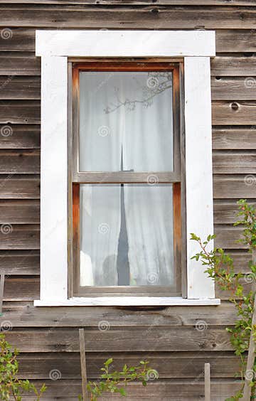 Old Wood Frame Window stock photo. Image of outside, white - 90371086