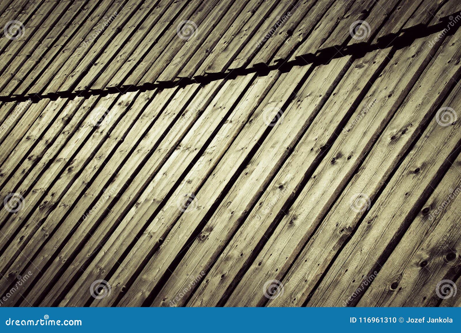 Old Wood Paneling in the Arc Stock Photo - Image of arch, striped ...