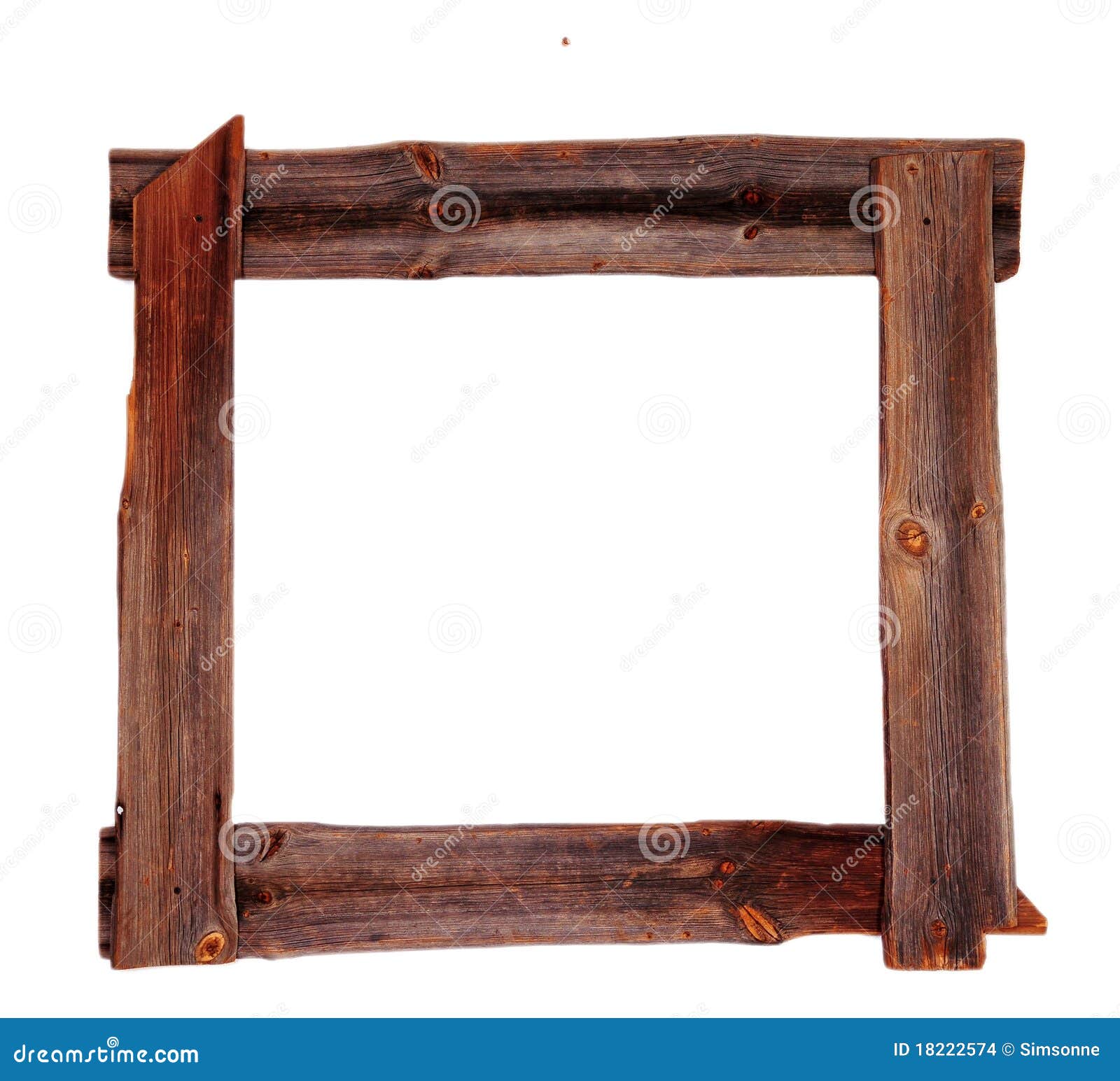 Old Wood Picture Frames Brown Stock Photo - Image of craft, background ...