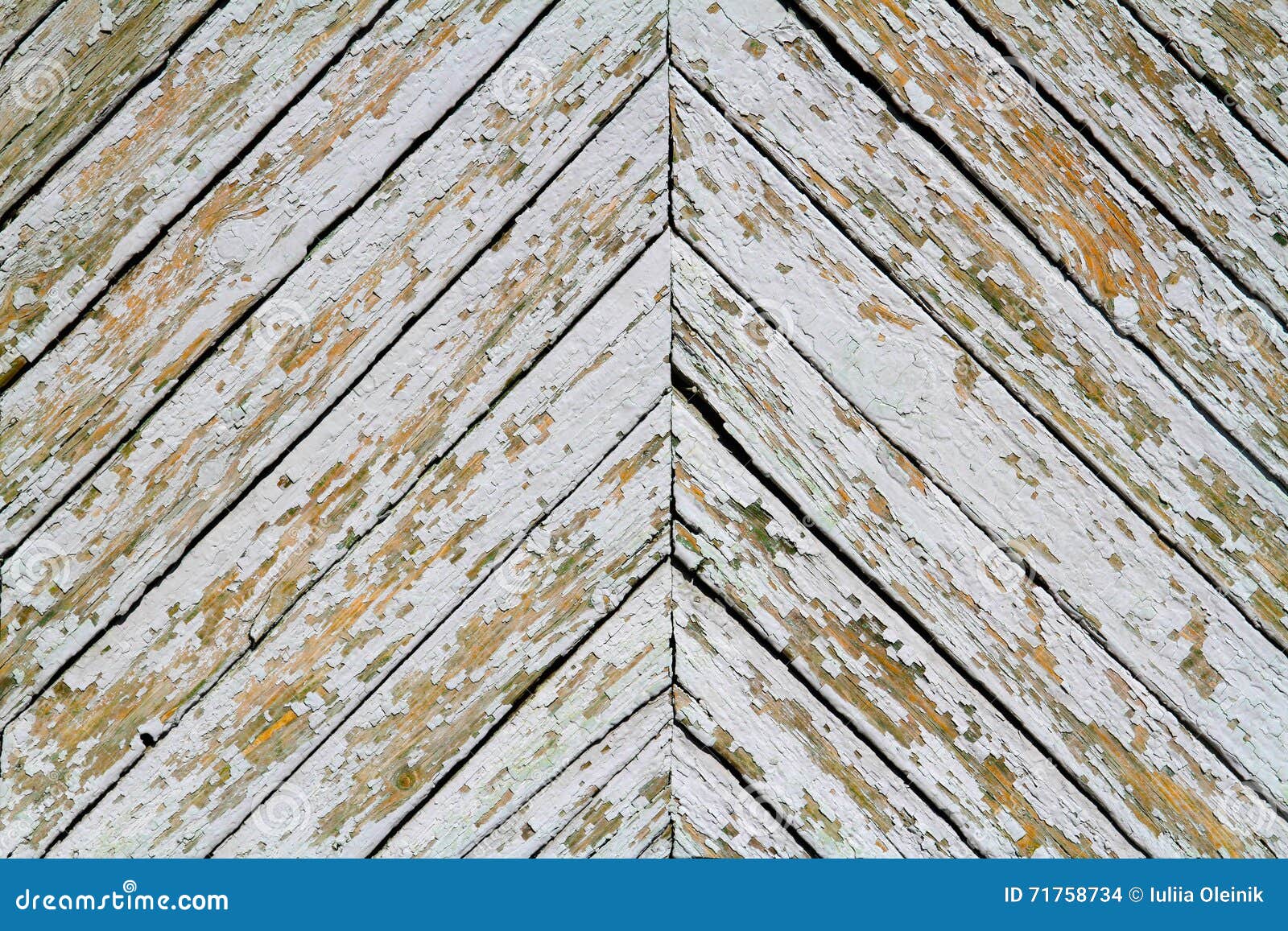 Old Wood Plank in a Herringbone Pattern Stock Photo - Image of crack ...