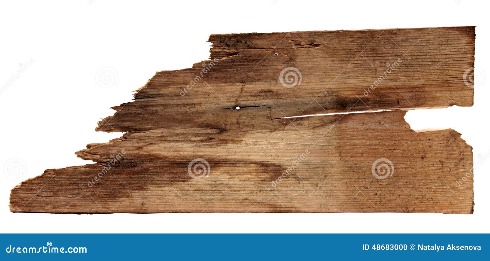 Splintered Wood Plank
