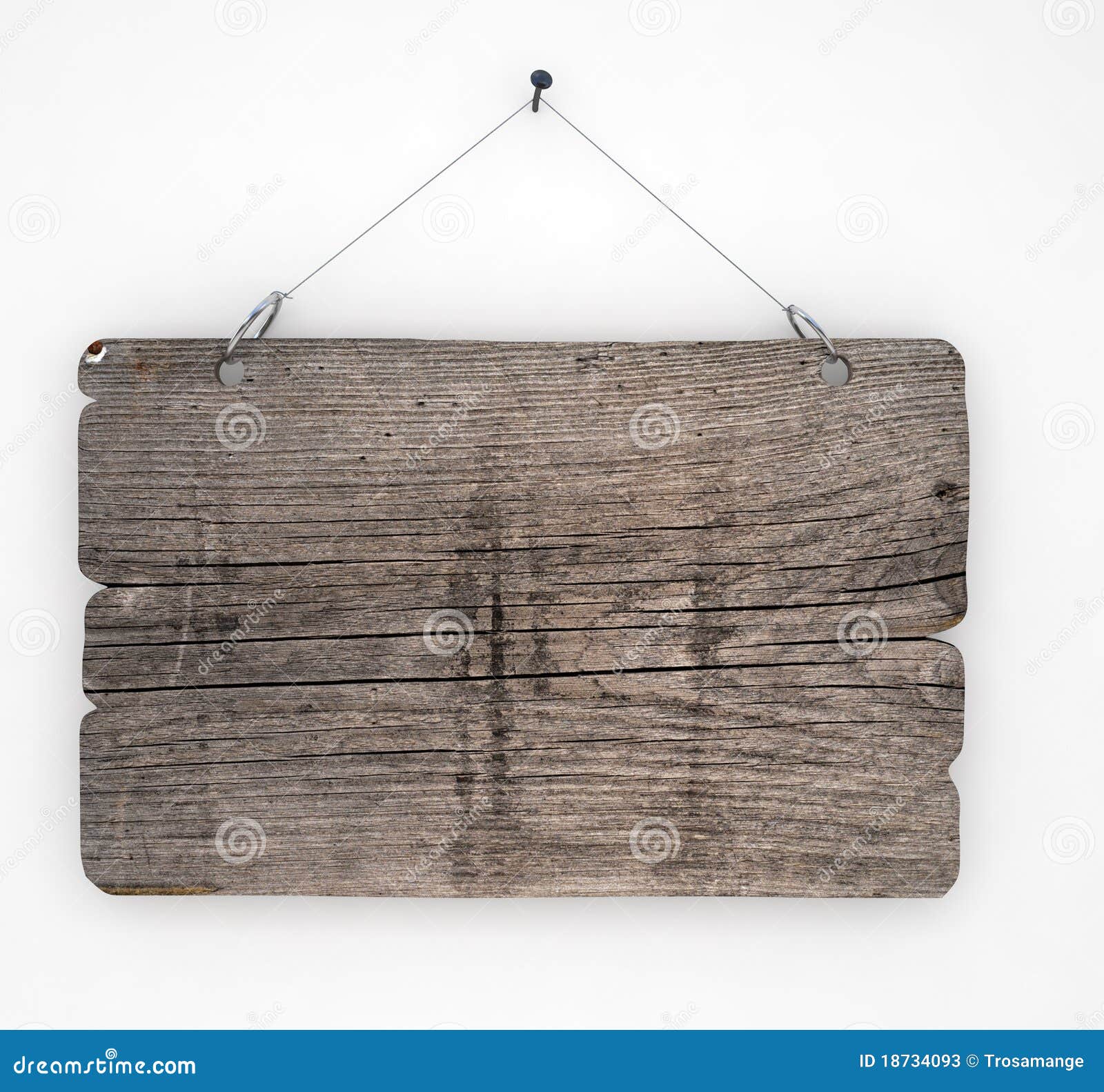 Old Wooden Hanging Signs