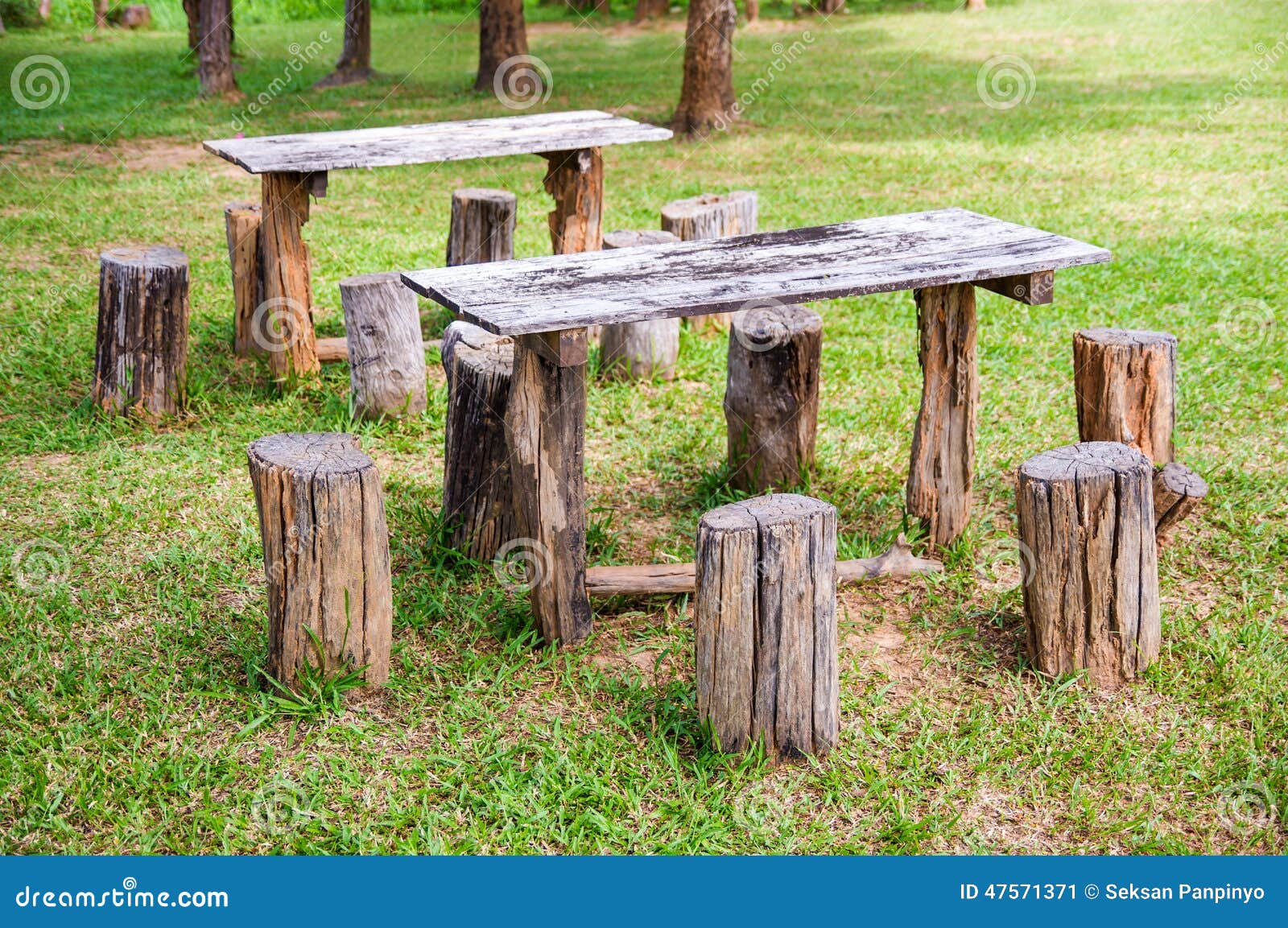 Old wood table stock image. Image of brown, season, grass - 47571371