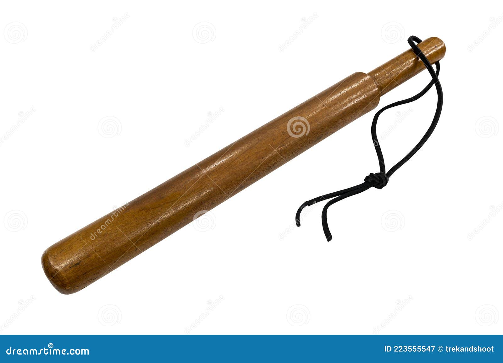 Old Wood Truncheon stock image. Image of bludgeon, baton - 223555547