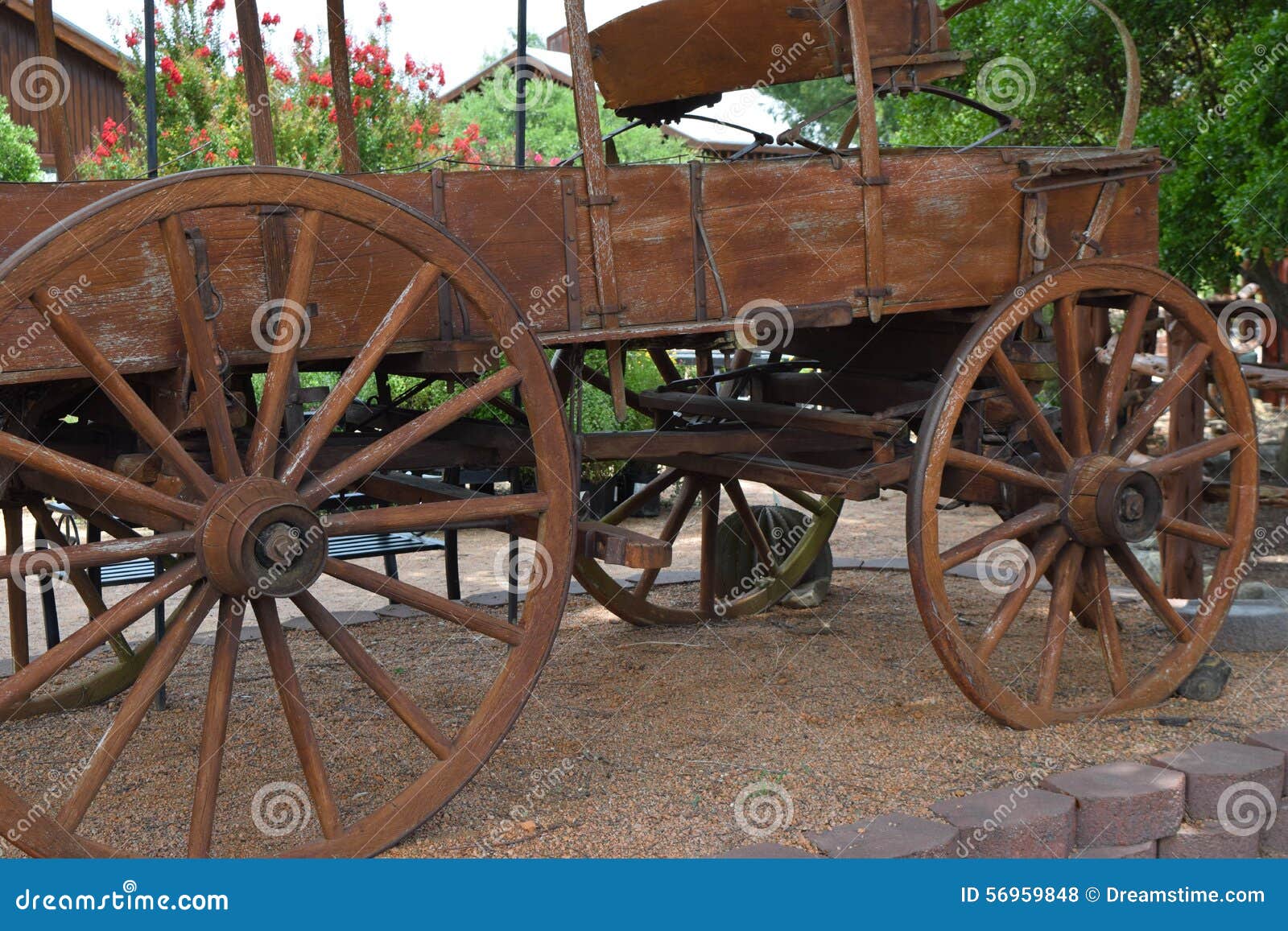 Old wood wagon stock photo. Image of drawn, hundreds - 56959848