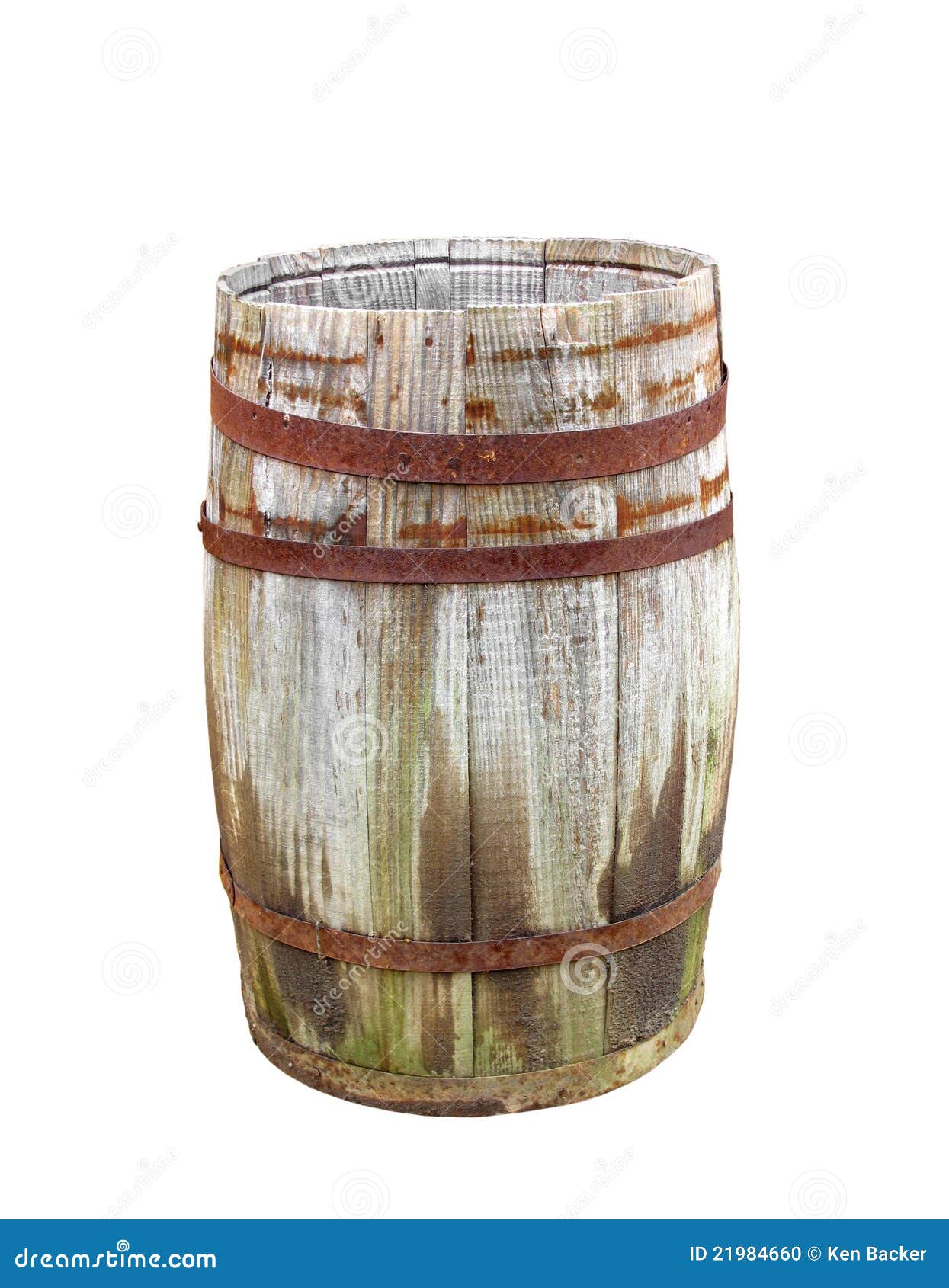 Old Wooden Barrel stock photo. Image of rustic, vertical - 21984660
