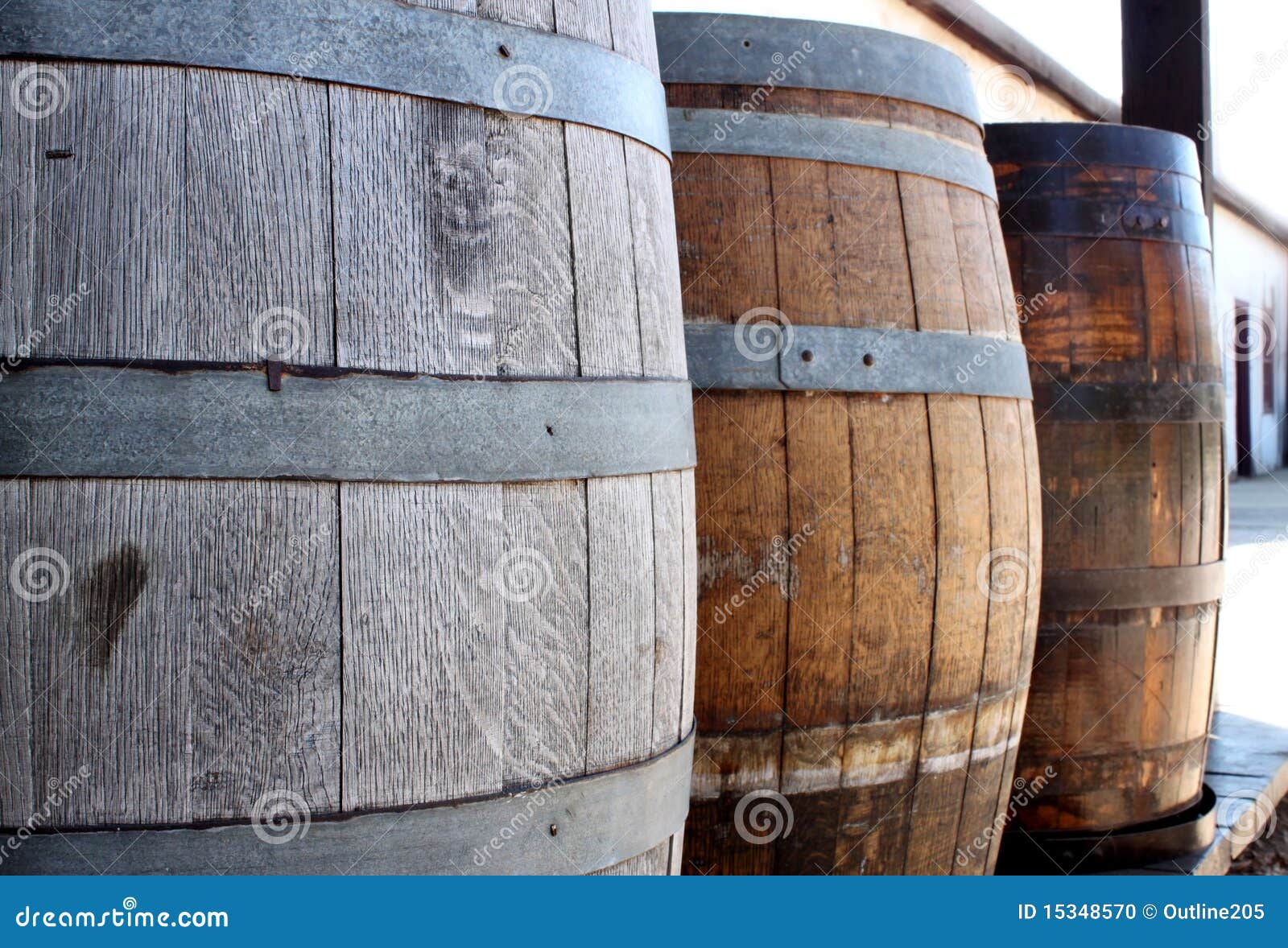 Wooden Barrels In A Fish Sauce Factory On Phu Quoc Island Stock Photo ...