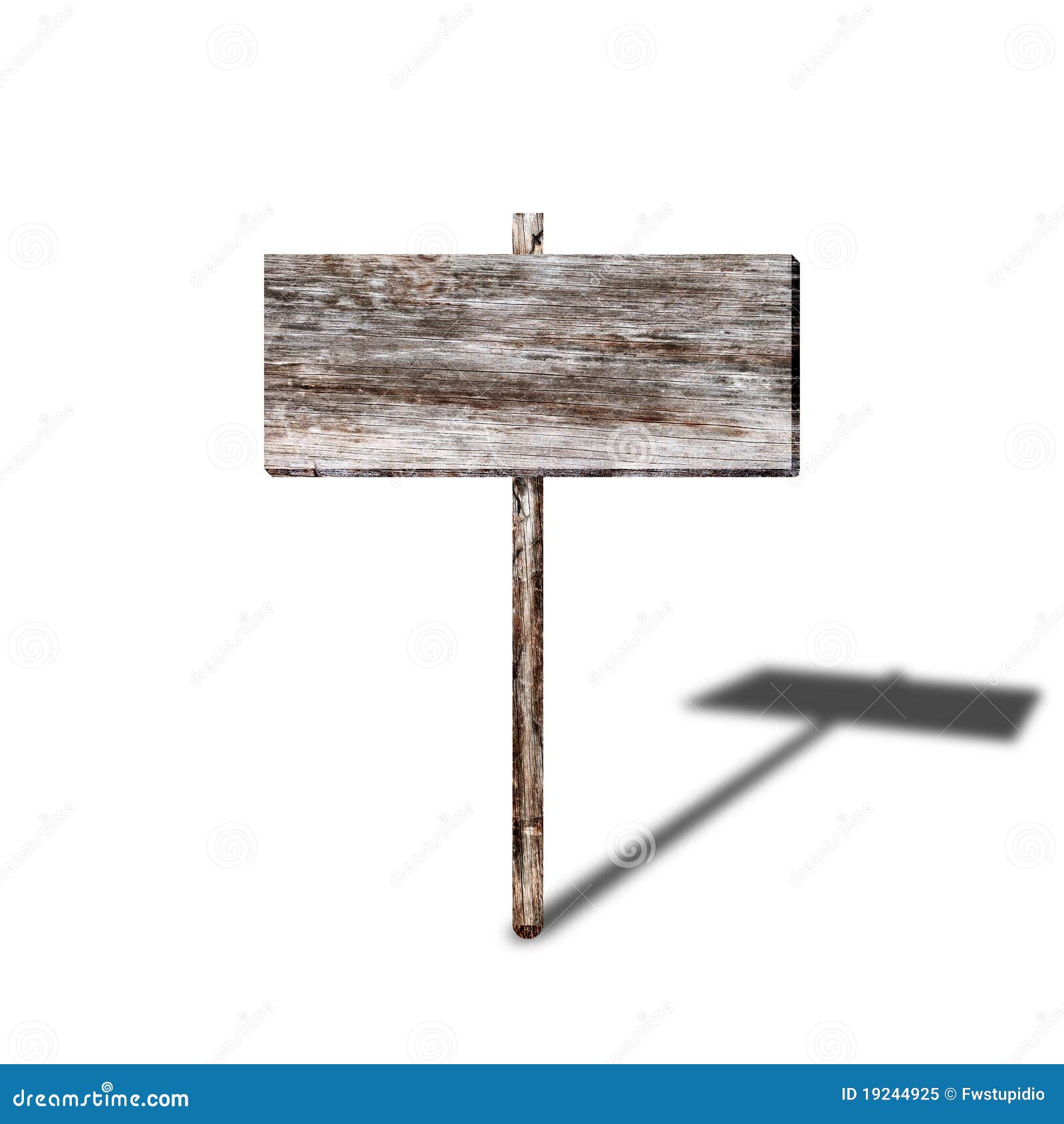 Old Wooden Billboard Royalty Free Stock Photo - Image: 19244925