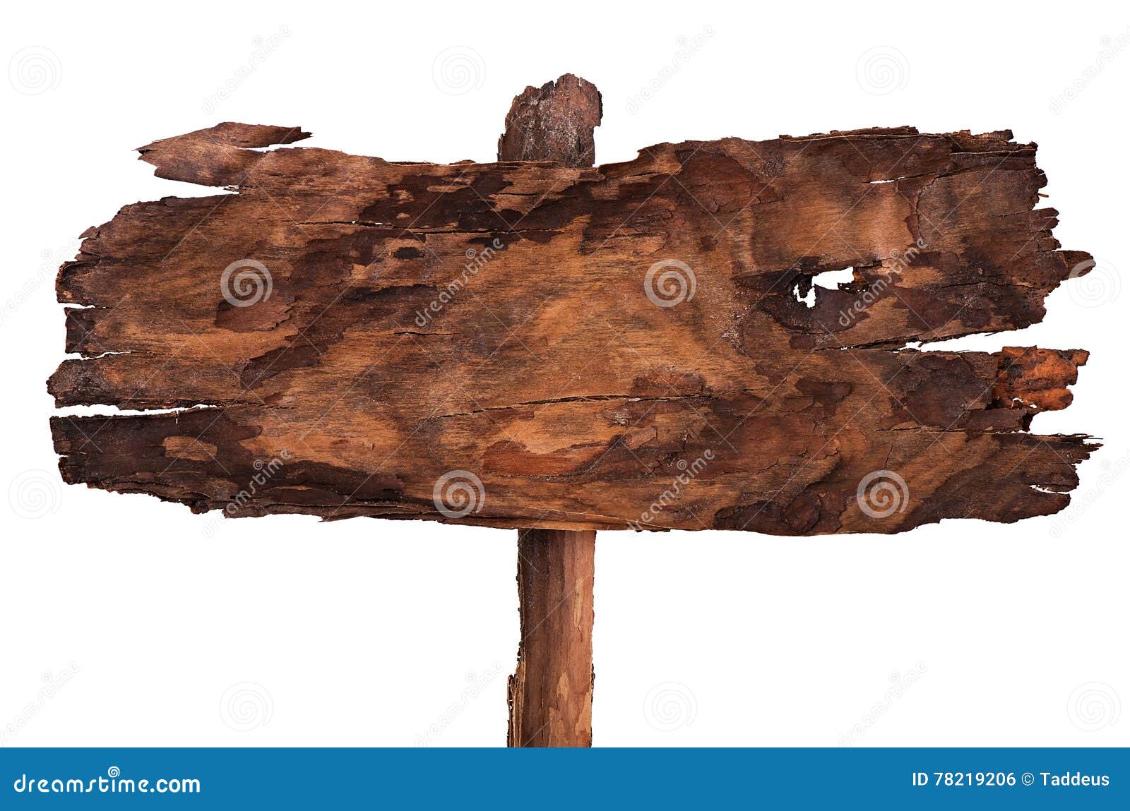 Old wooden billboard. stock photo. Image of signpost - 78219206