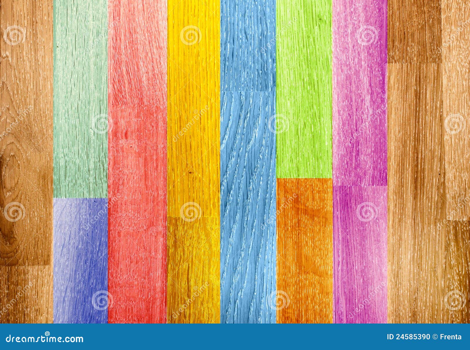 Old Wooden Boards of Multicolor Stock Photo - Image of hardwood ...