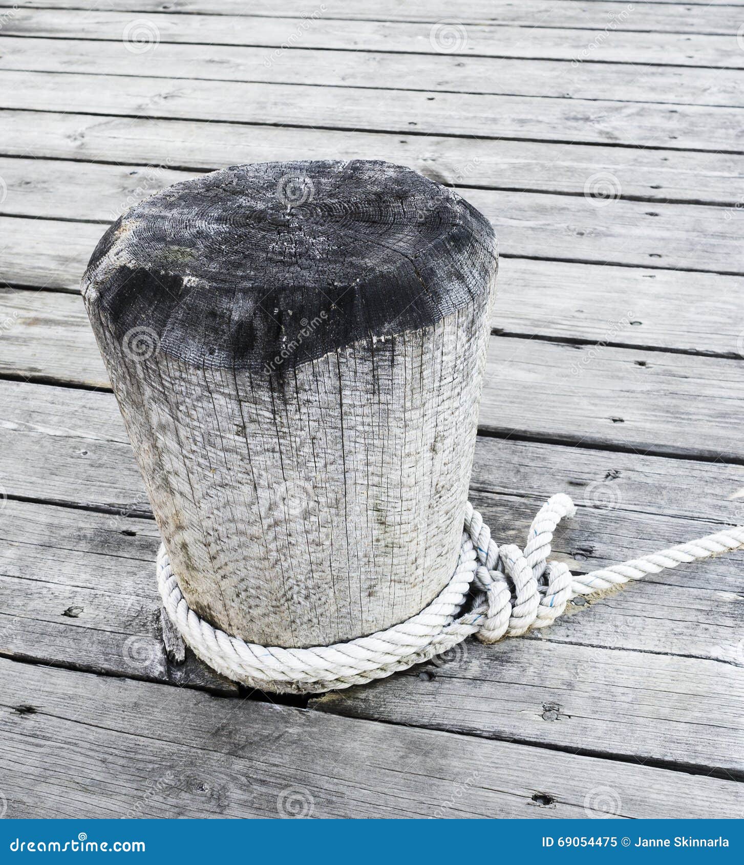Old wooden bollard stock image. Image of copy, nautical - 69054475