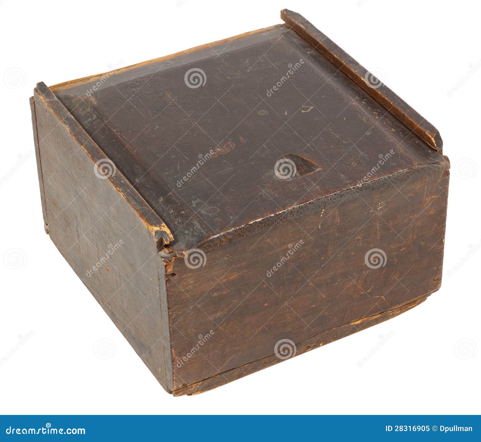 Old Wooden Box stock image. Image of battered, dirty - 28316905