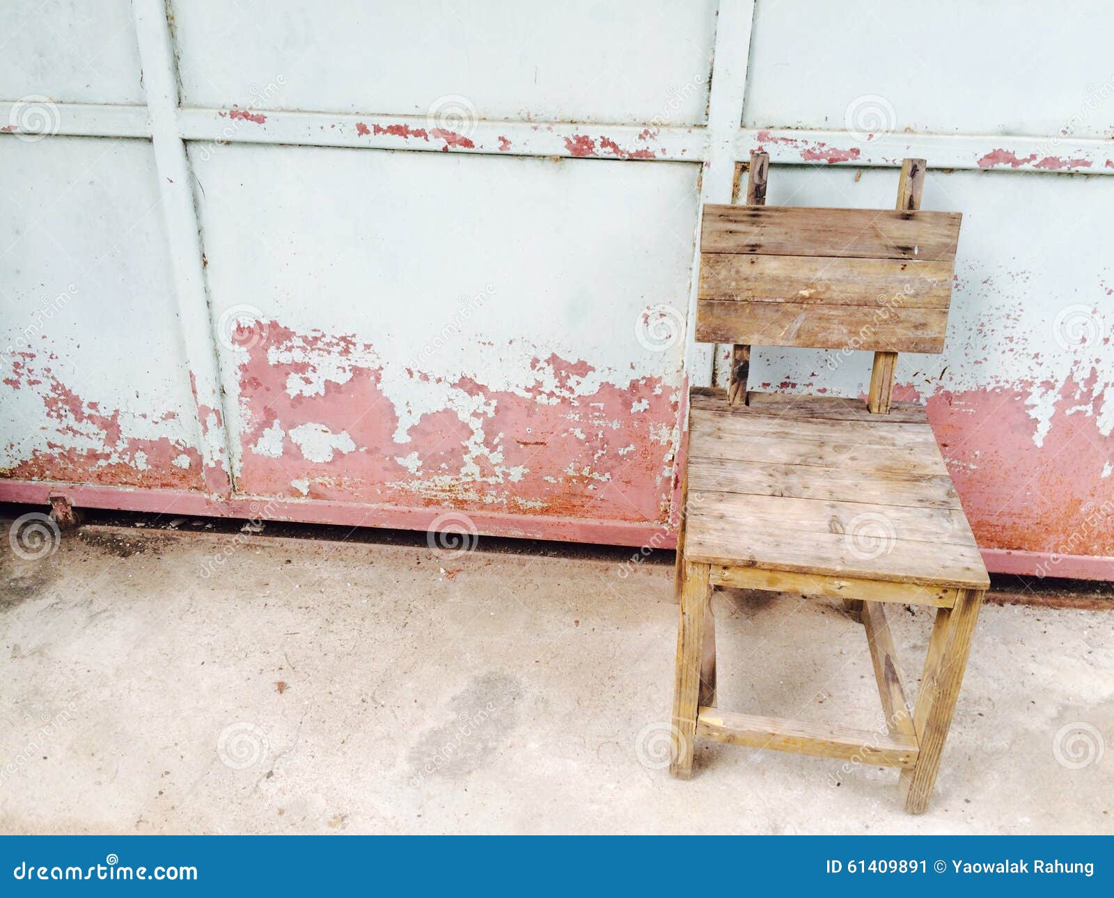 Old wooden chair vintage stock image. Image of textured - 61409891