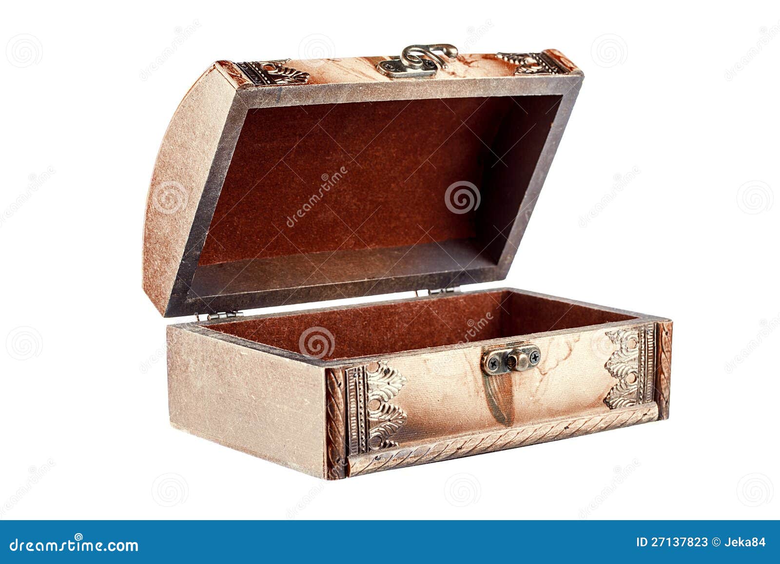 Old wooden chest stock image. Image of lock, fashioned - 27137823