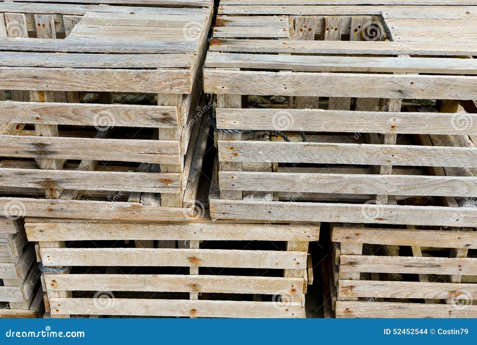 Old wooden crates stacked stock photo. Image of arranged - 52452544