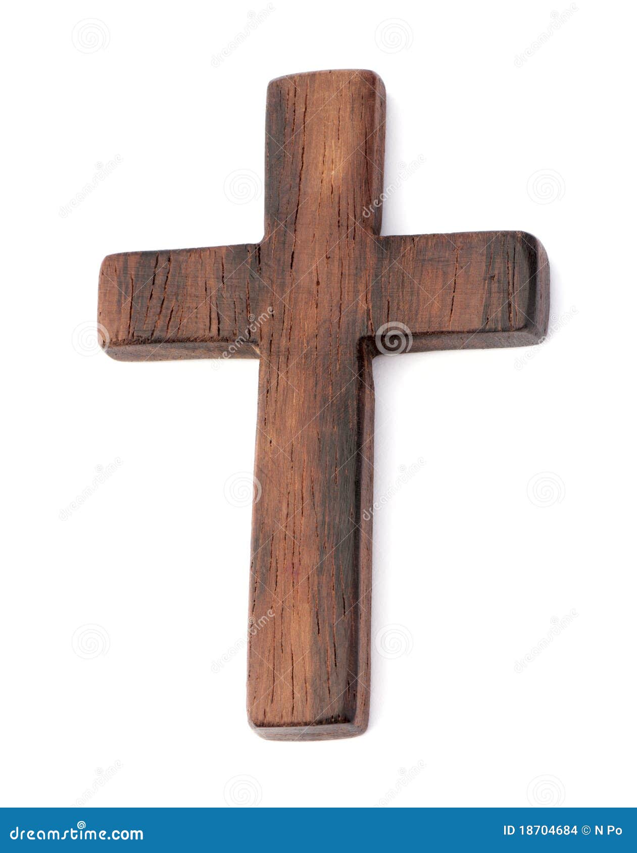 Old wooden cross stock photo. Image of closeup, holiday - 18704684