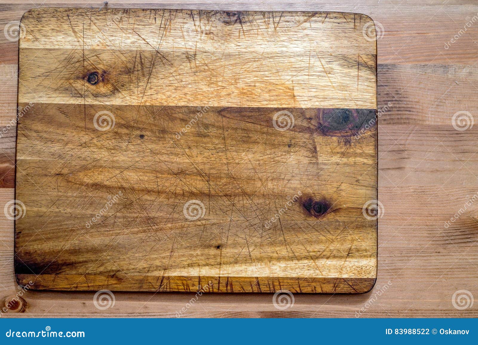 Old wooden cutting board stock photo. Image of retro - 83988522