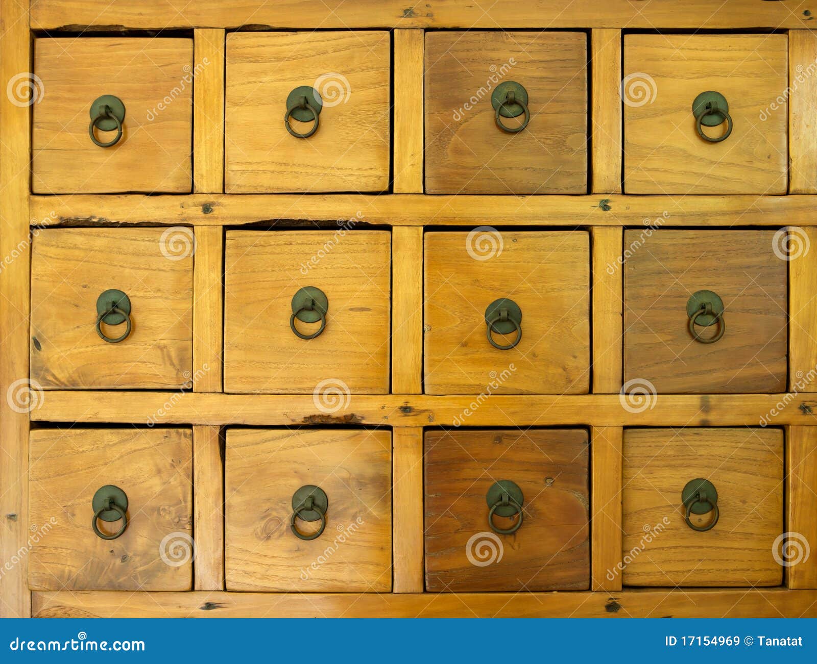 The old wooden drawer stock image. Image of information - 17154969