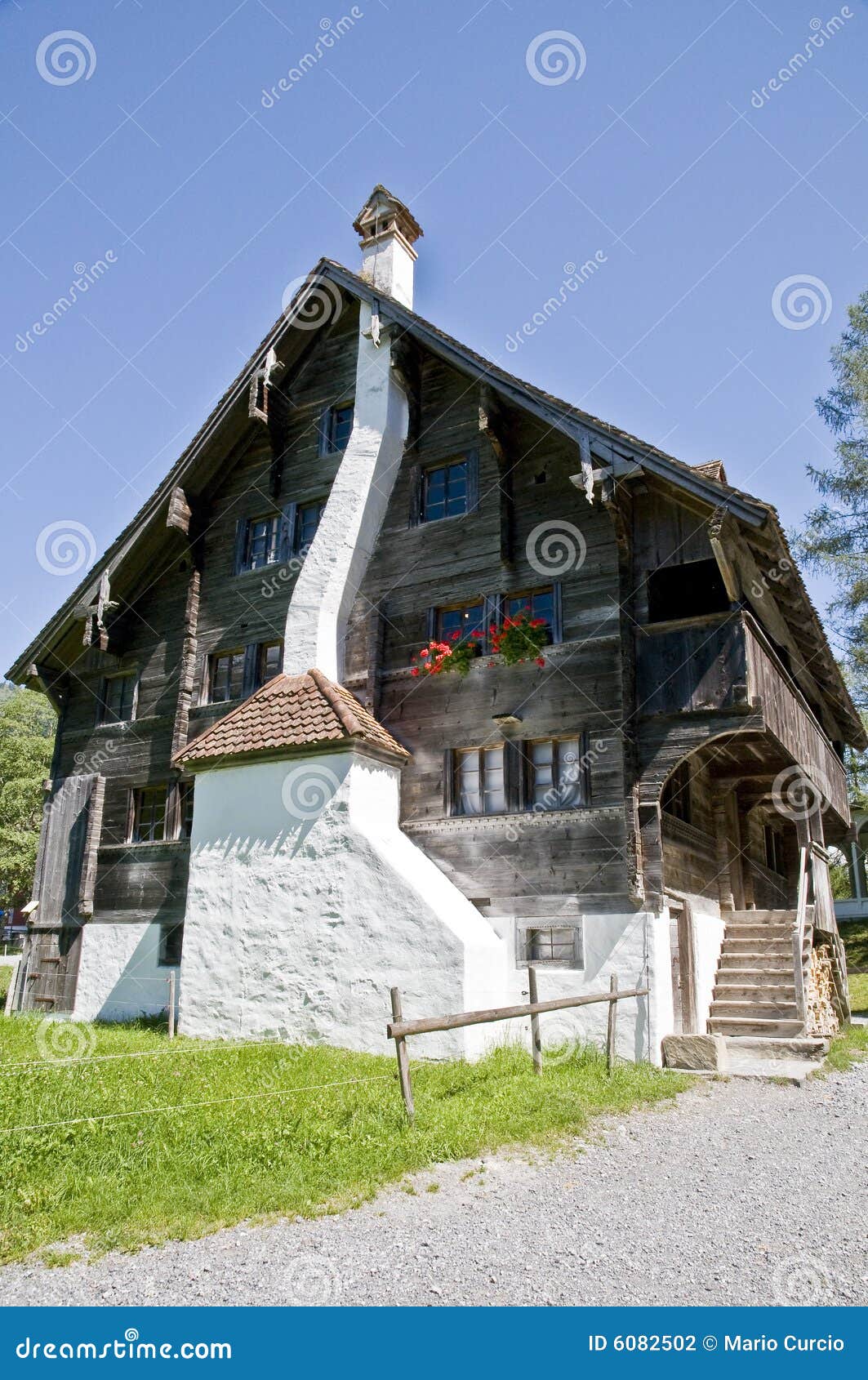 Old wooden farm house stock photo. Image of garden, barn - 6082502