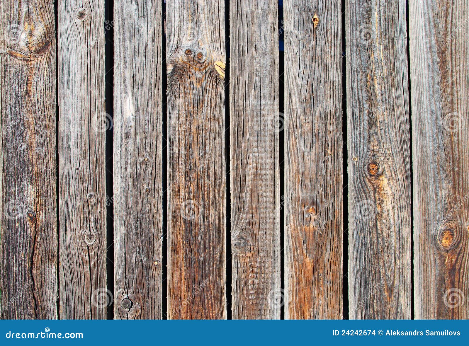 Old wooden fence stock photo. Image of rough, carpentry - 24242674