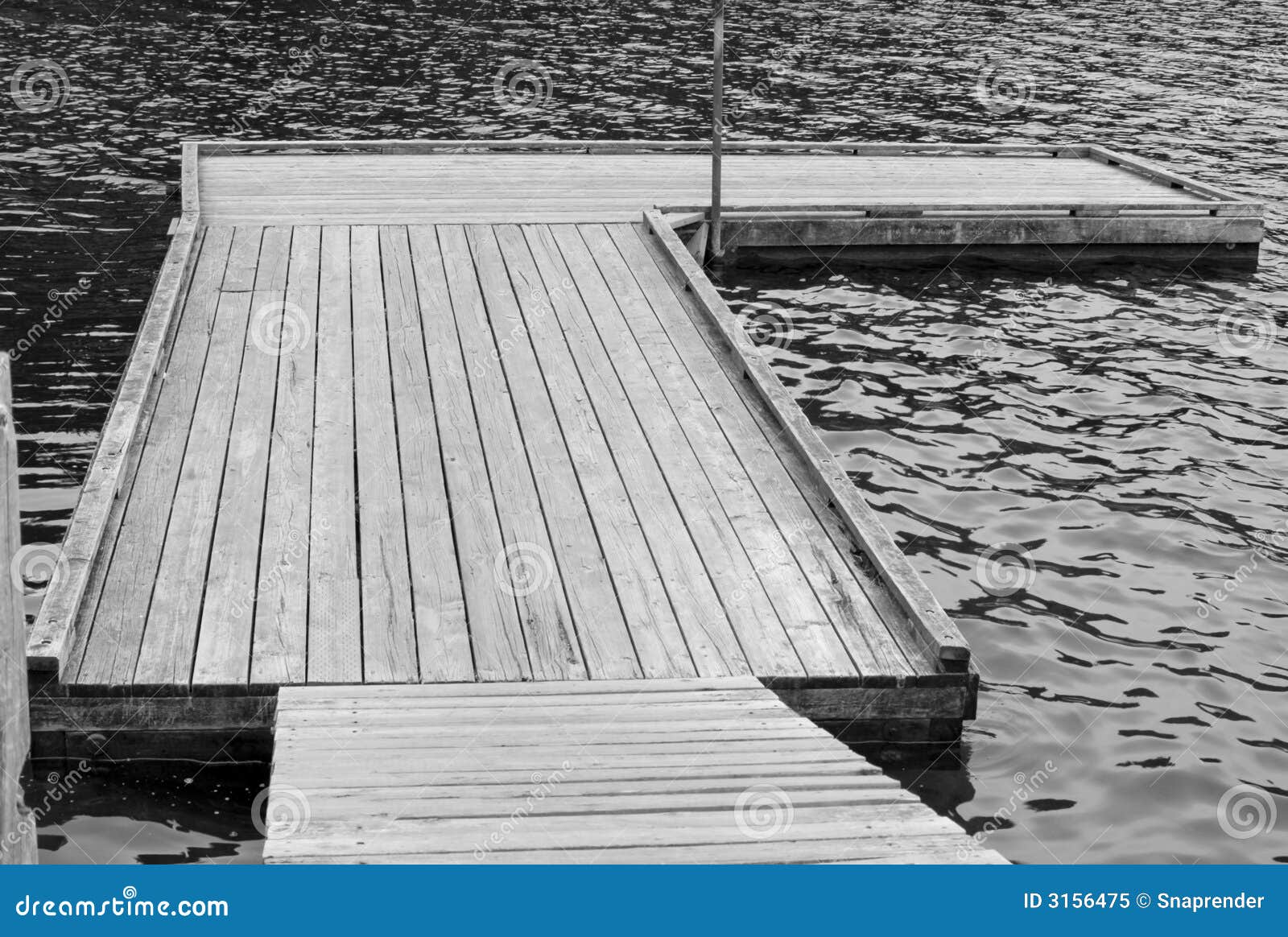 Old Floating Dock Covered In Plants Stock Photography | CartoonDealer ...