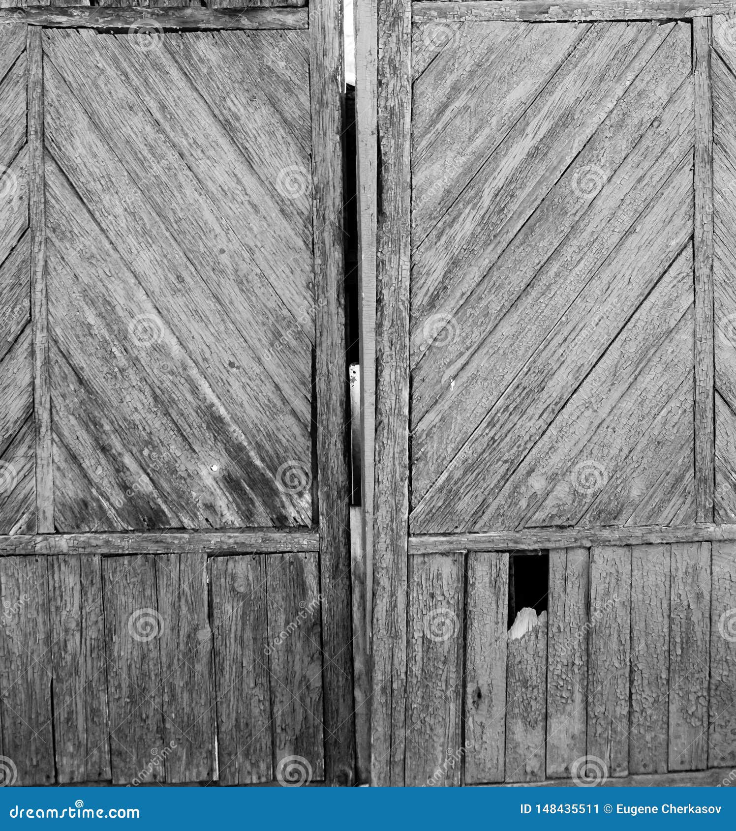 Old wooden gate stock image. Image of lines, gate, plank - 148435511