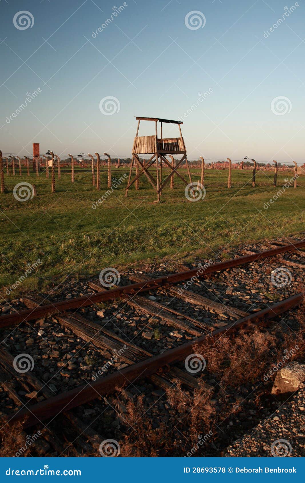 Guard Tower At Gross-Rosen Nazi Concentration Camps. Editorial Image ...