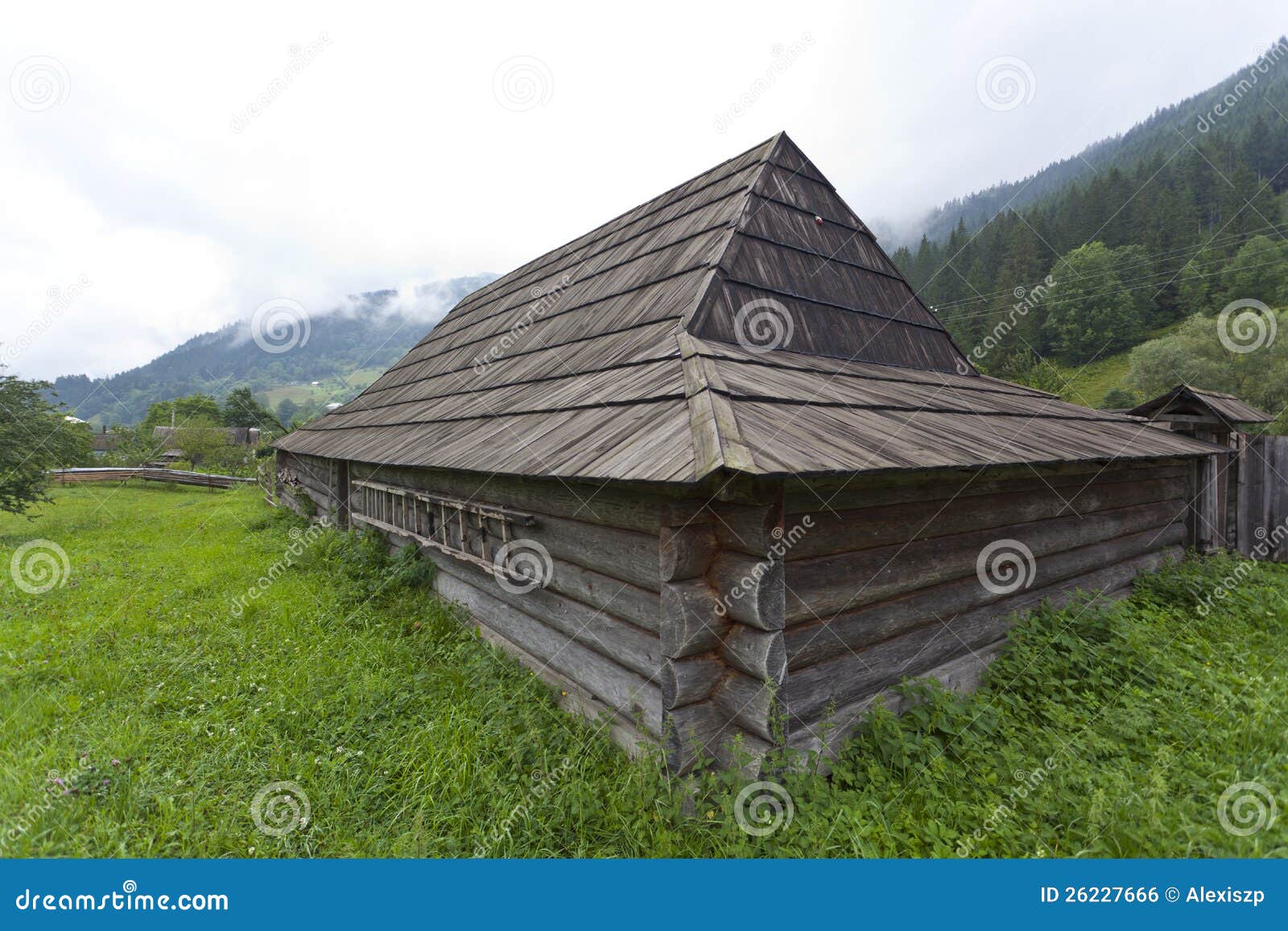 Old Ramshackle Wooden Shack Forest Stock Photos - Free & Royalty-Free ...