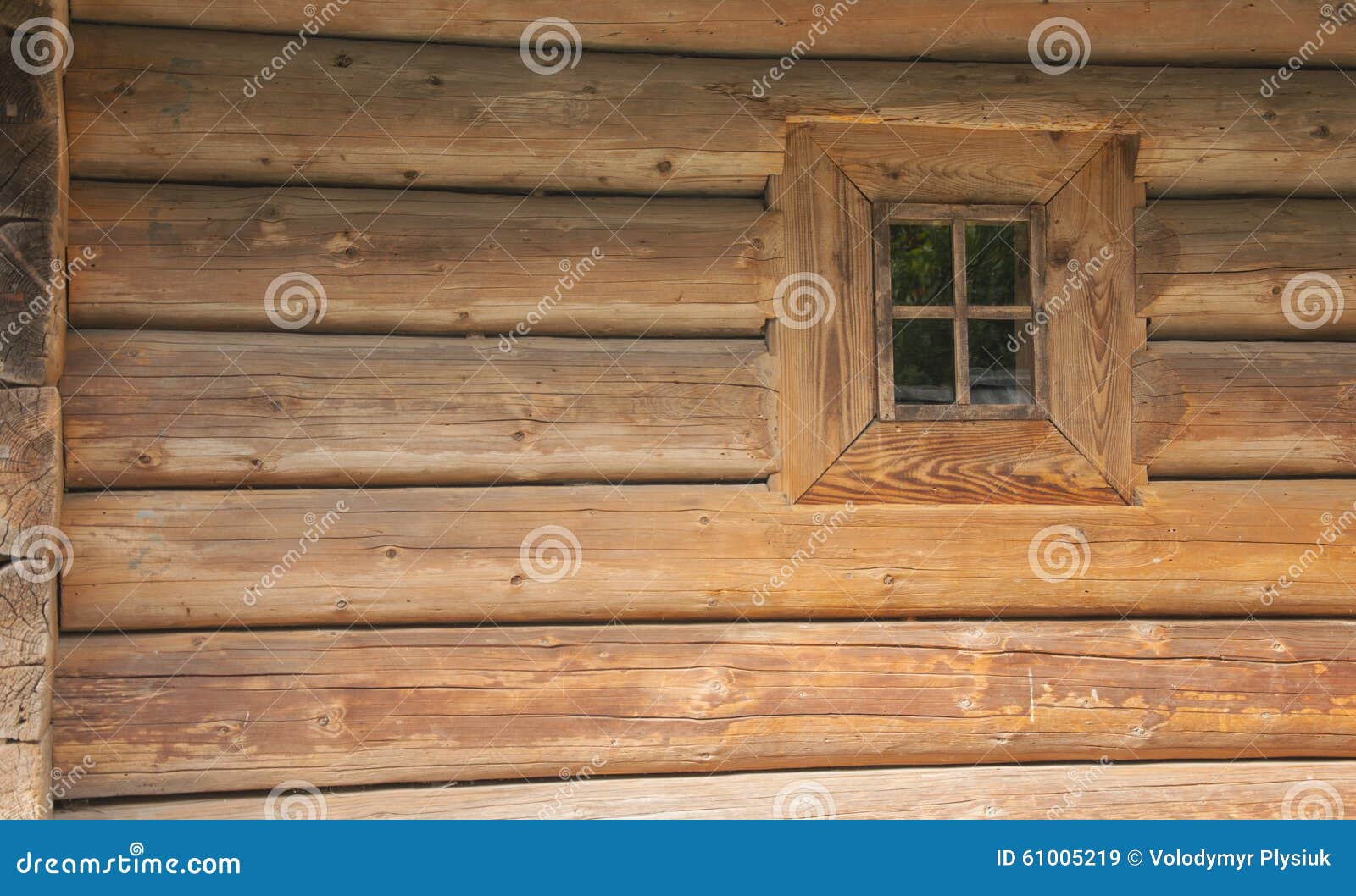 Old Wooden House with a Window Background Stock Image - Image of aged ...
