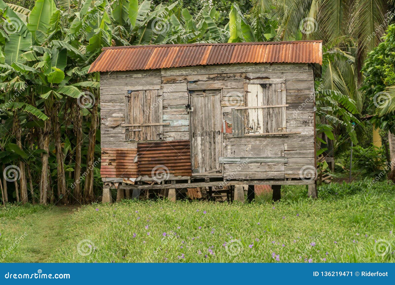Old wooden hut stock image. Image of architecture, tourism - 136219471