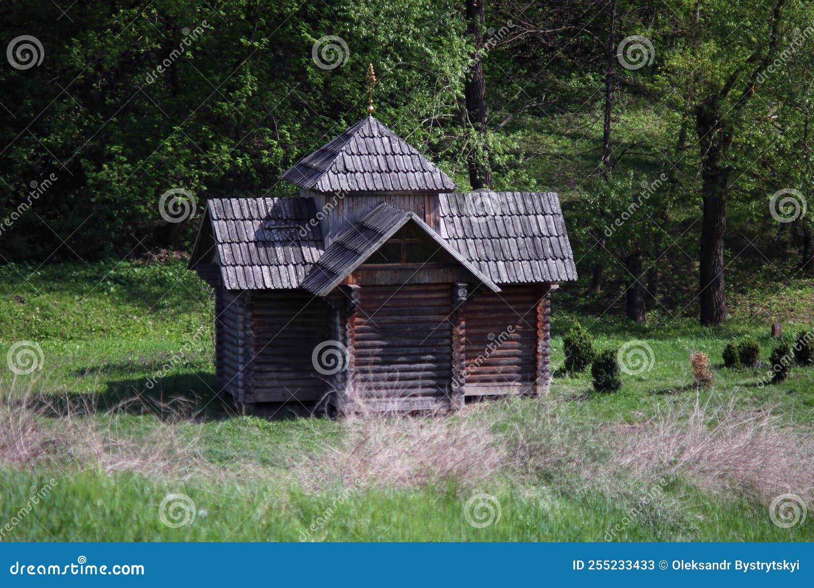 Wooden hut in a clearing stock image. Image of culture - 255233433 Wooden hut in a clearing stock image. Image of culture - 255233433