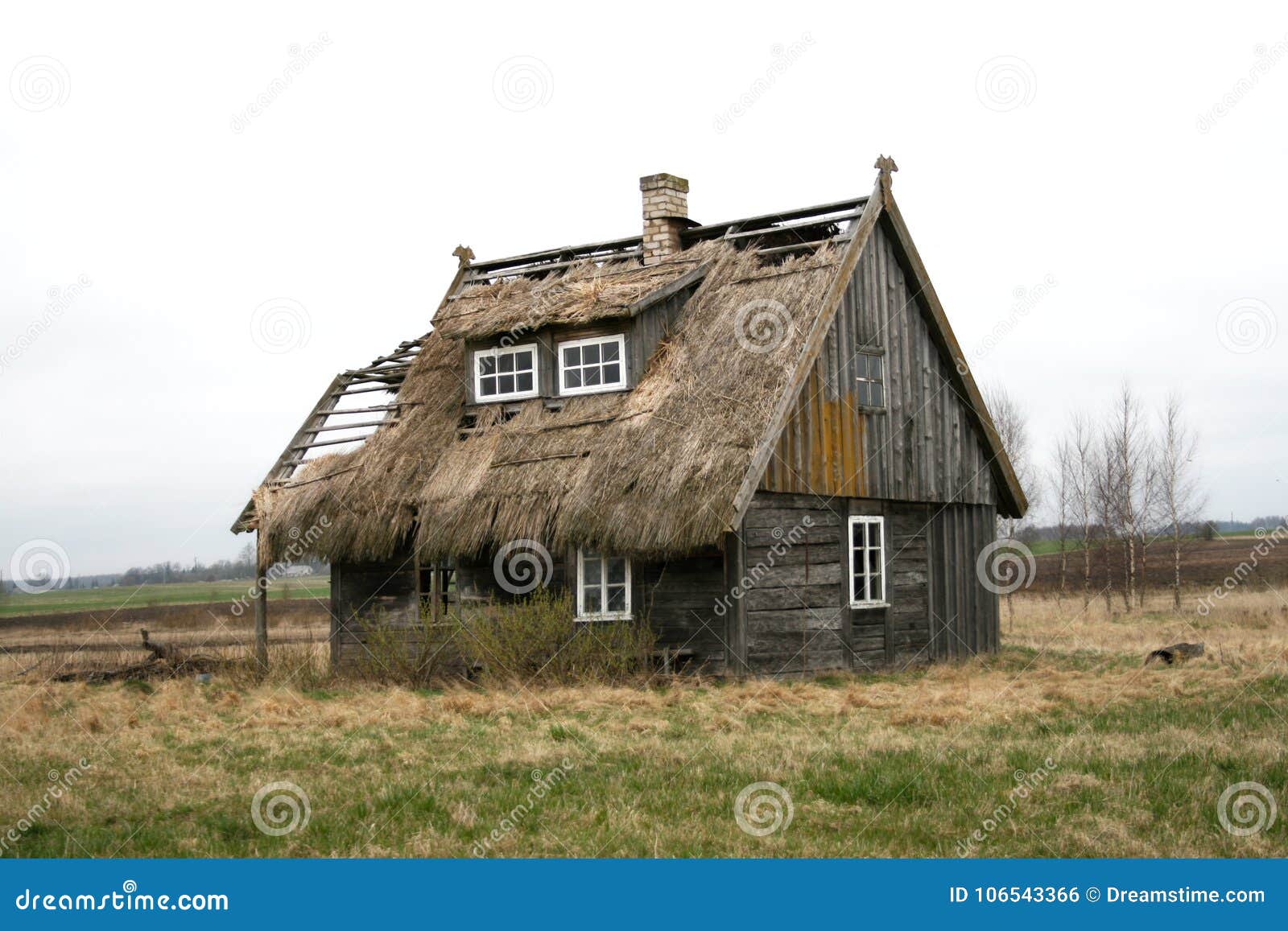 Old wooden hut stock photo. Image of house, shack, wooden - 106543366